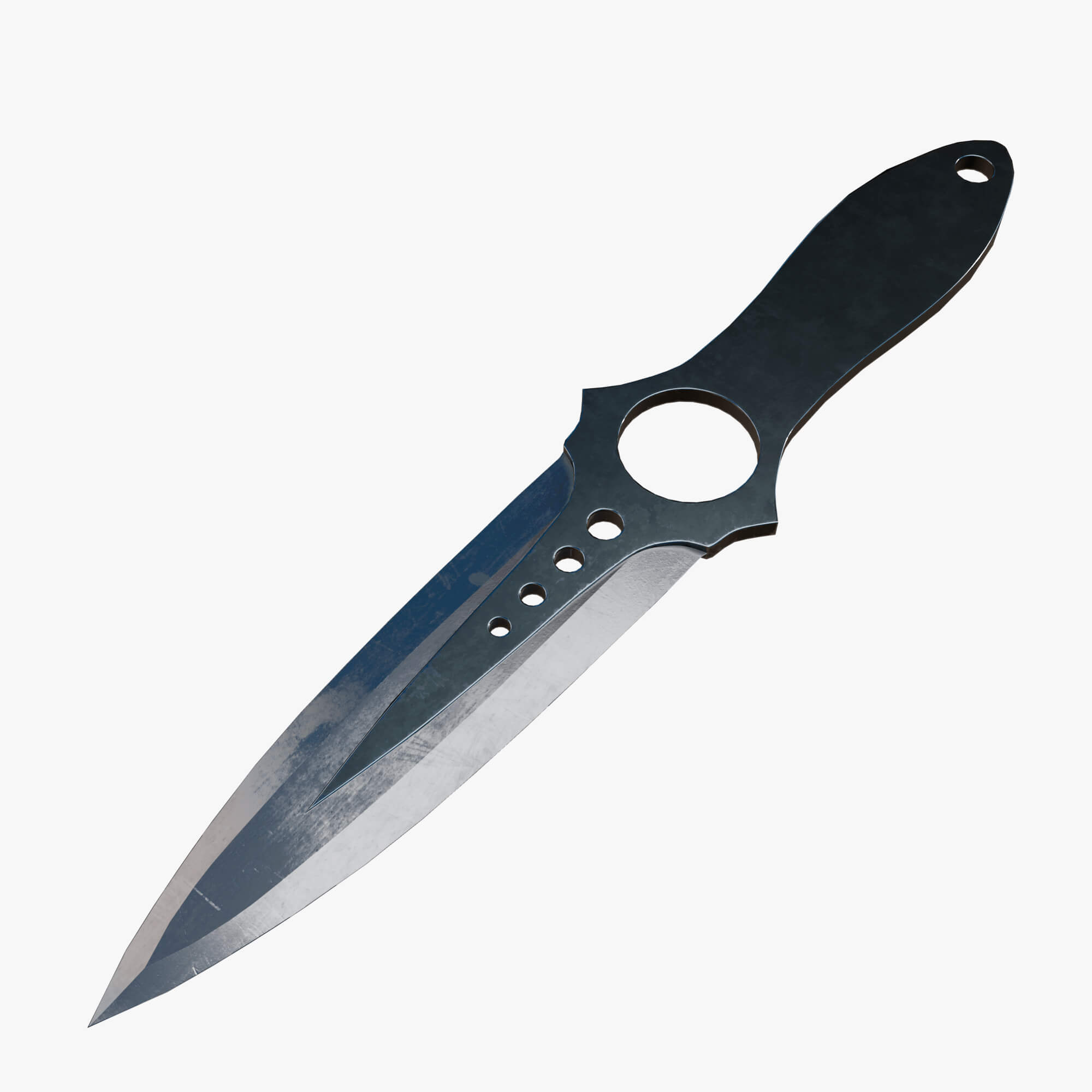 Throwing Knife - 3D Model by Simple3D