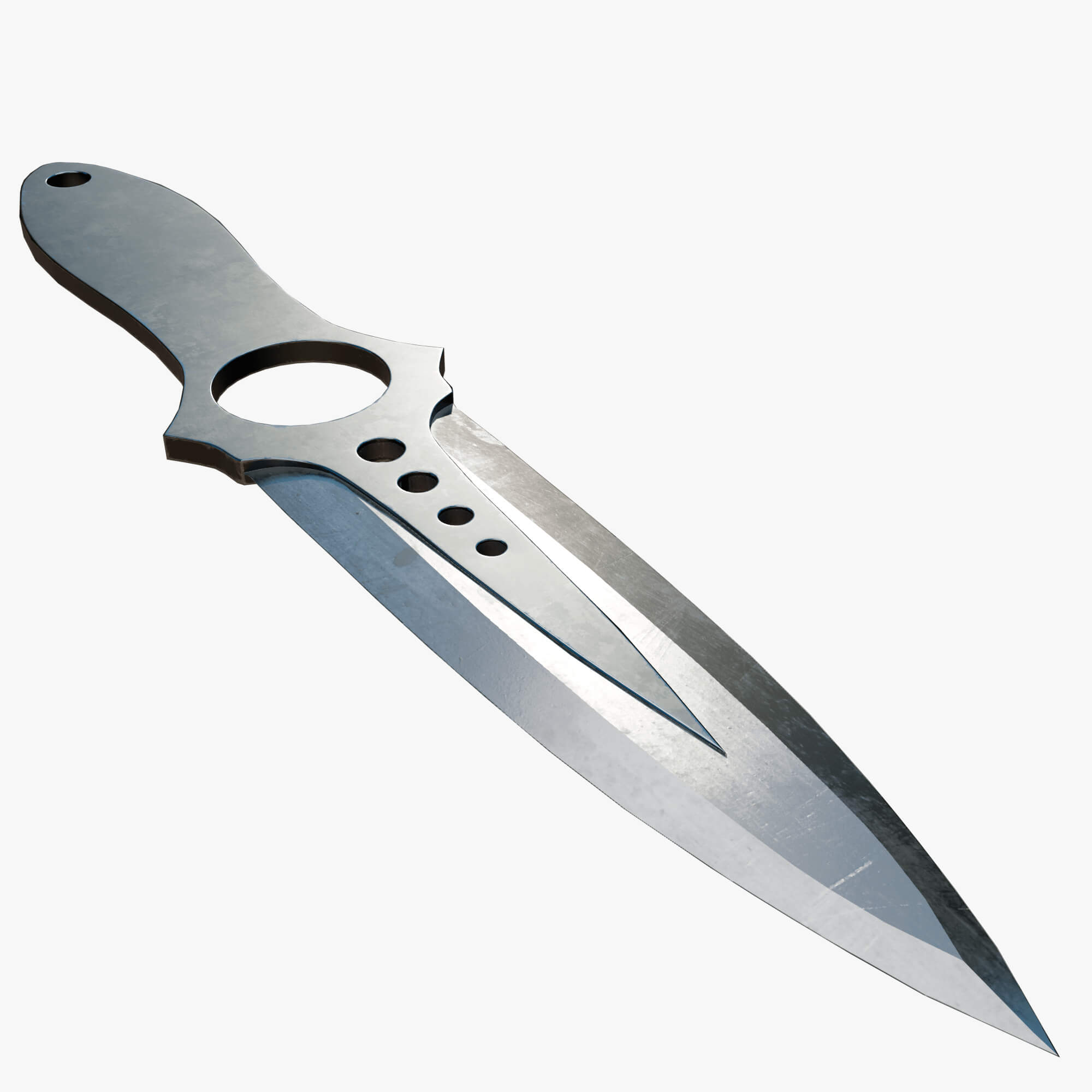 Throwing Knife - 3D Model by Simple3D