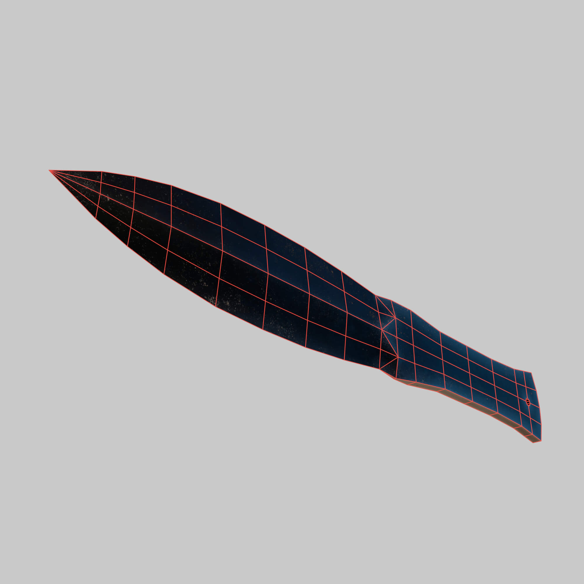 Throwing Knife - 3D Model by Simple3D