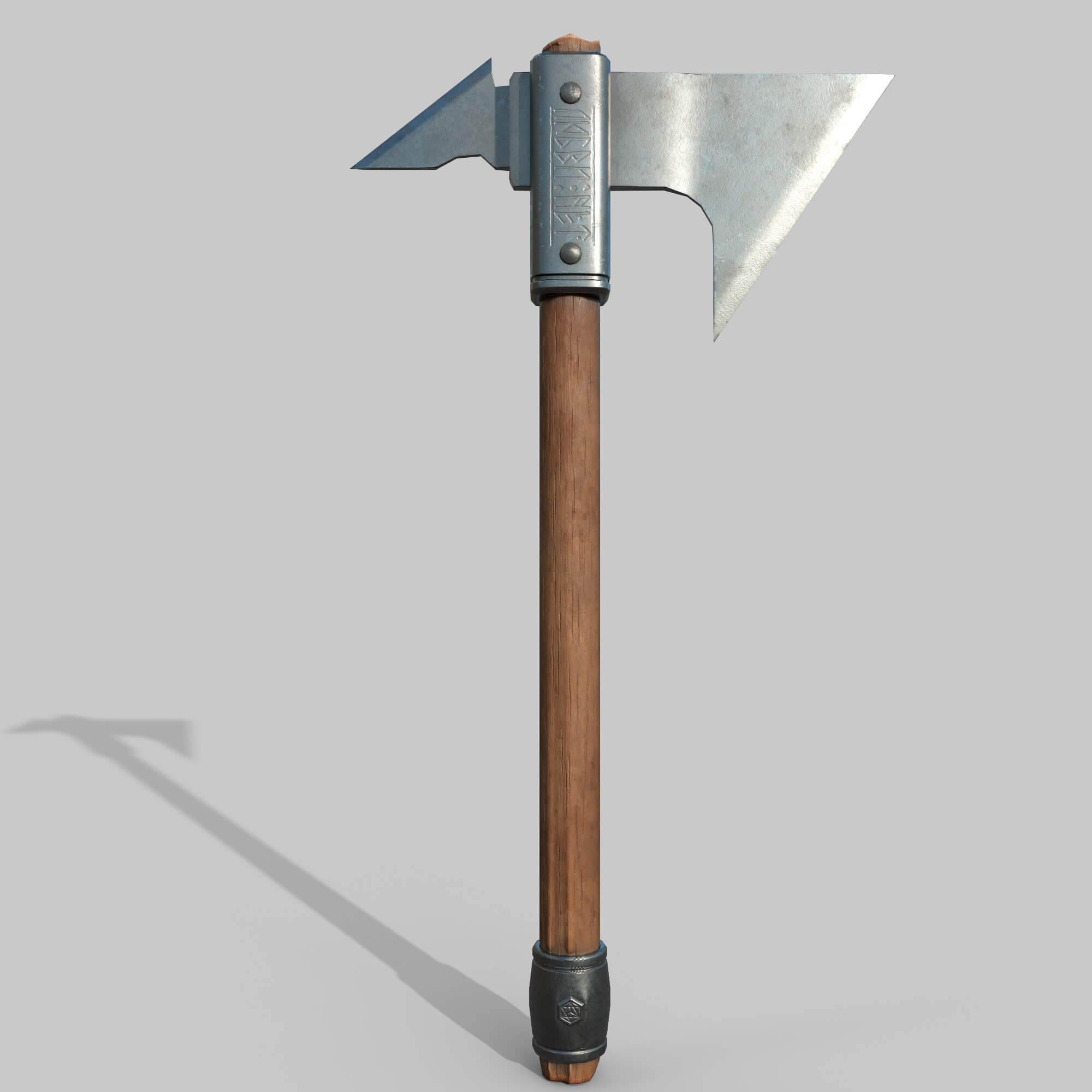 Warrior Axe - 3D Model by Simple3D