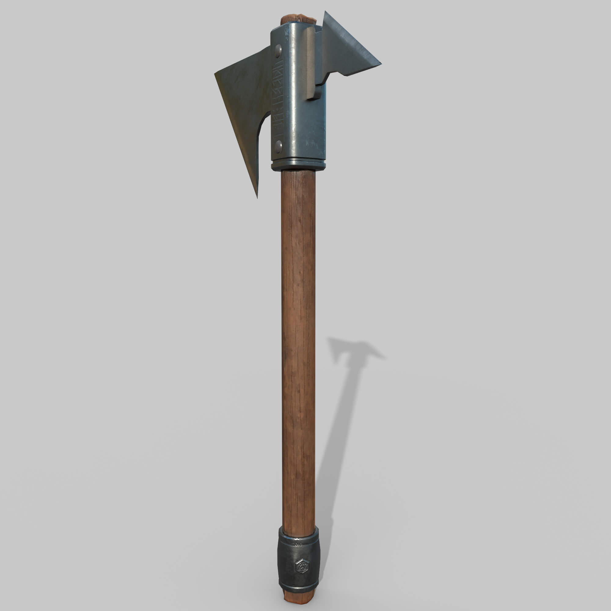 Warrior Axe - 3D Model by Simple3D