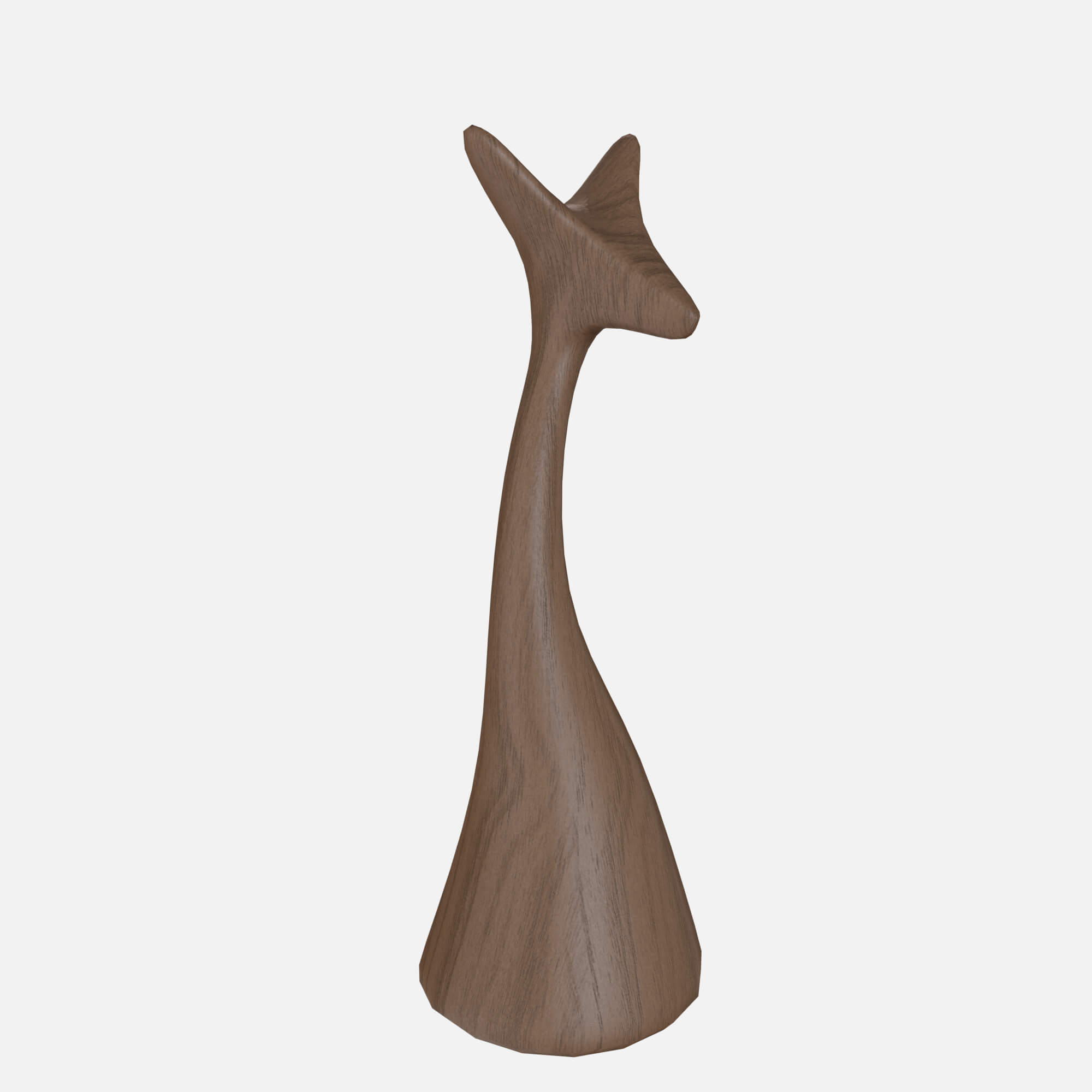 Wood toy Fox - 3D Model by Simple3D