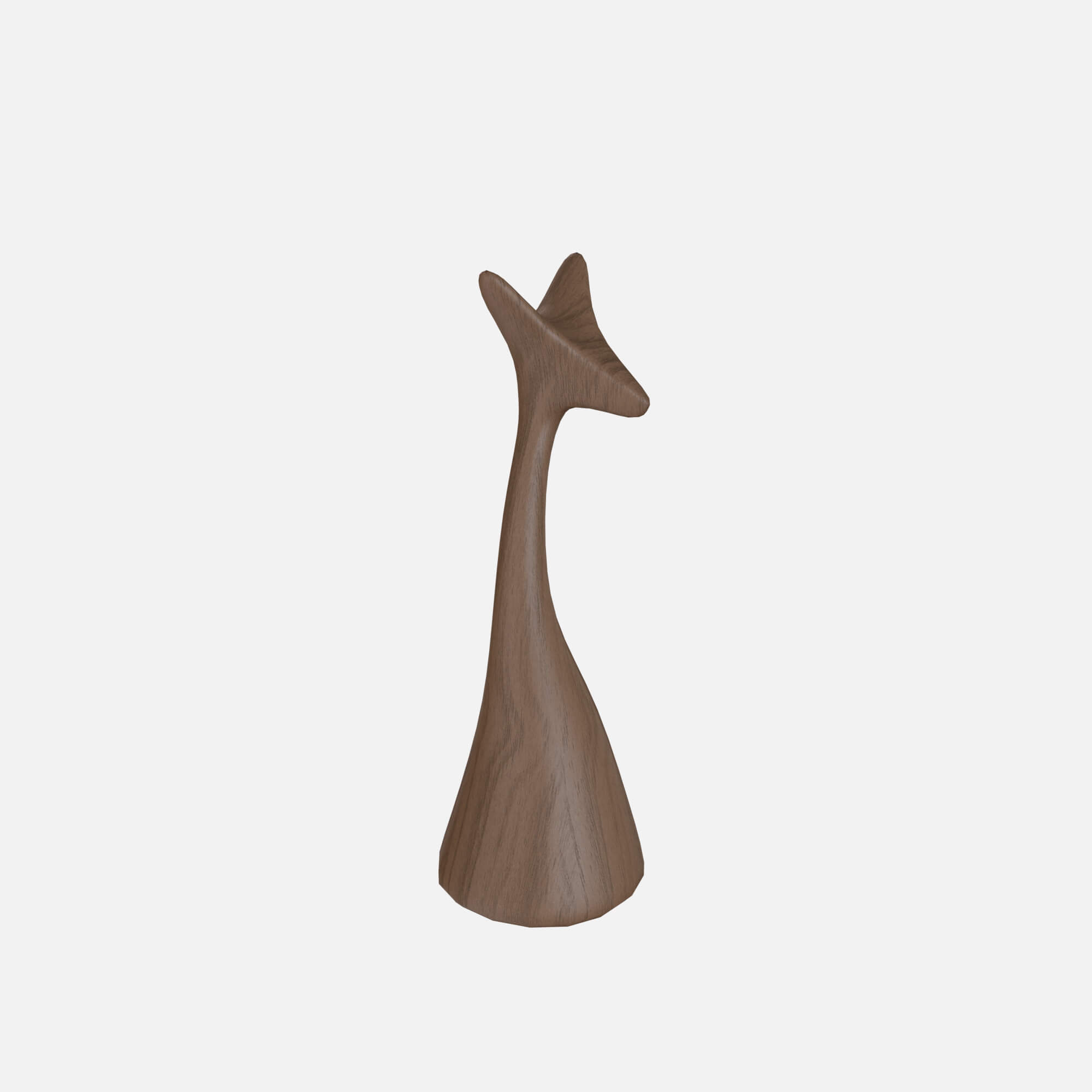 Wood toy Fox - 3D Model by Simple3D