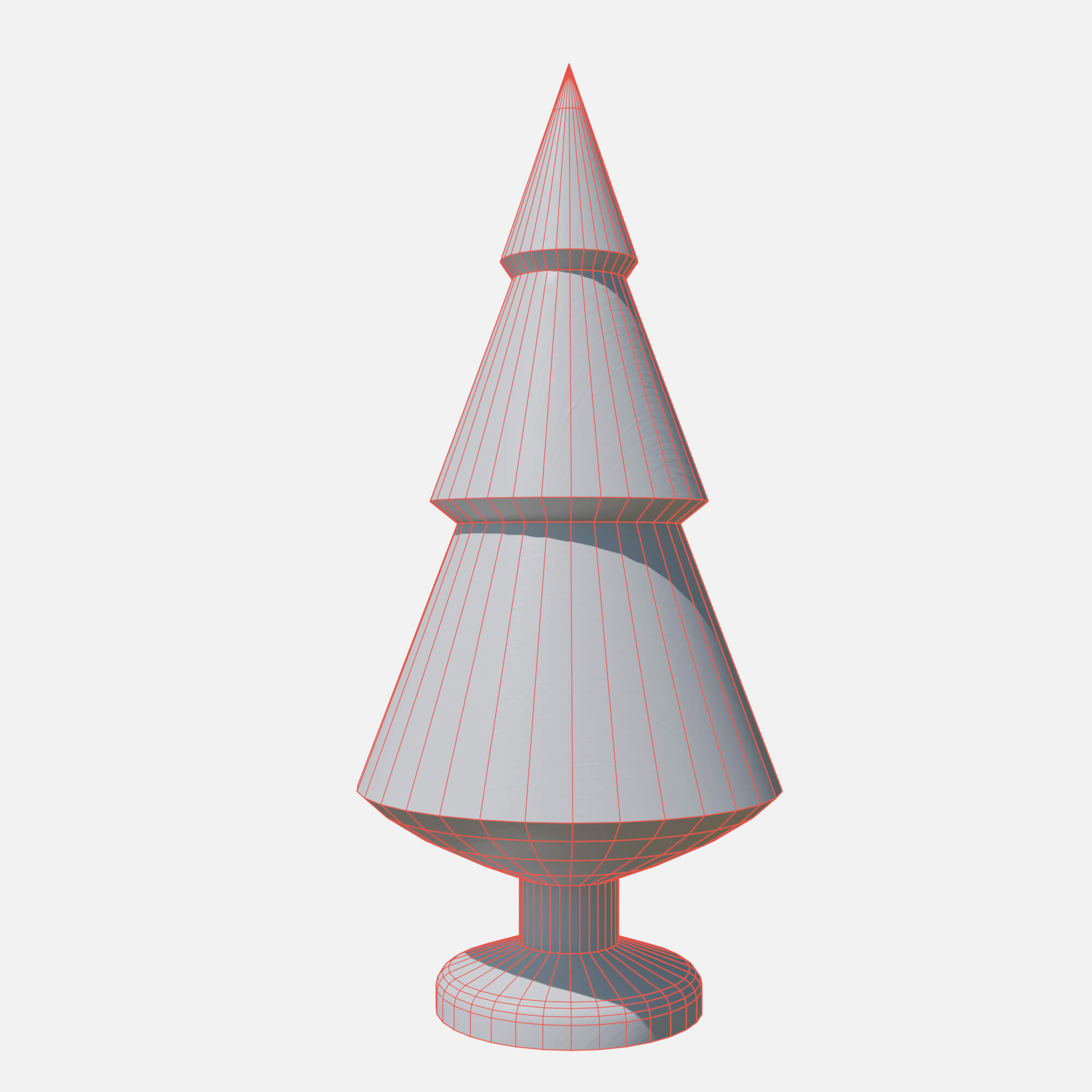 Wood Tree Decor 1 - 3D Model by Simple3D