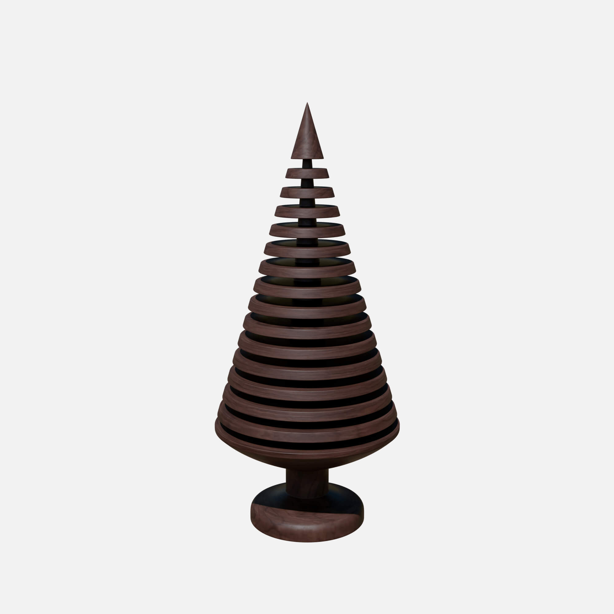 Wood Tree Decor 2 - 3D Model by Simple3D