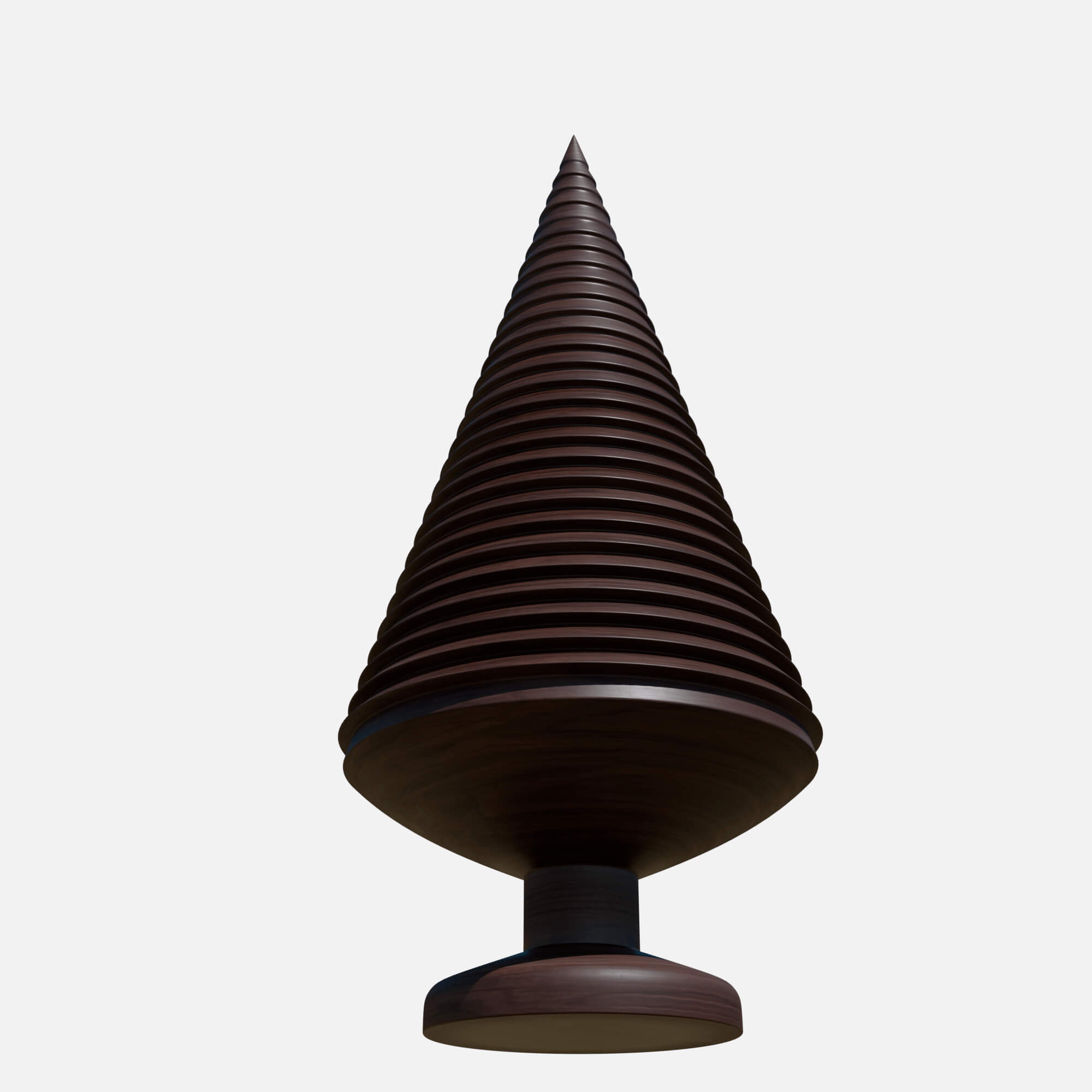 Wood Tree Decor 3 - 3D Model by Simple3D