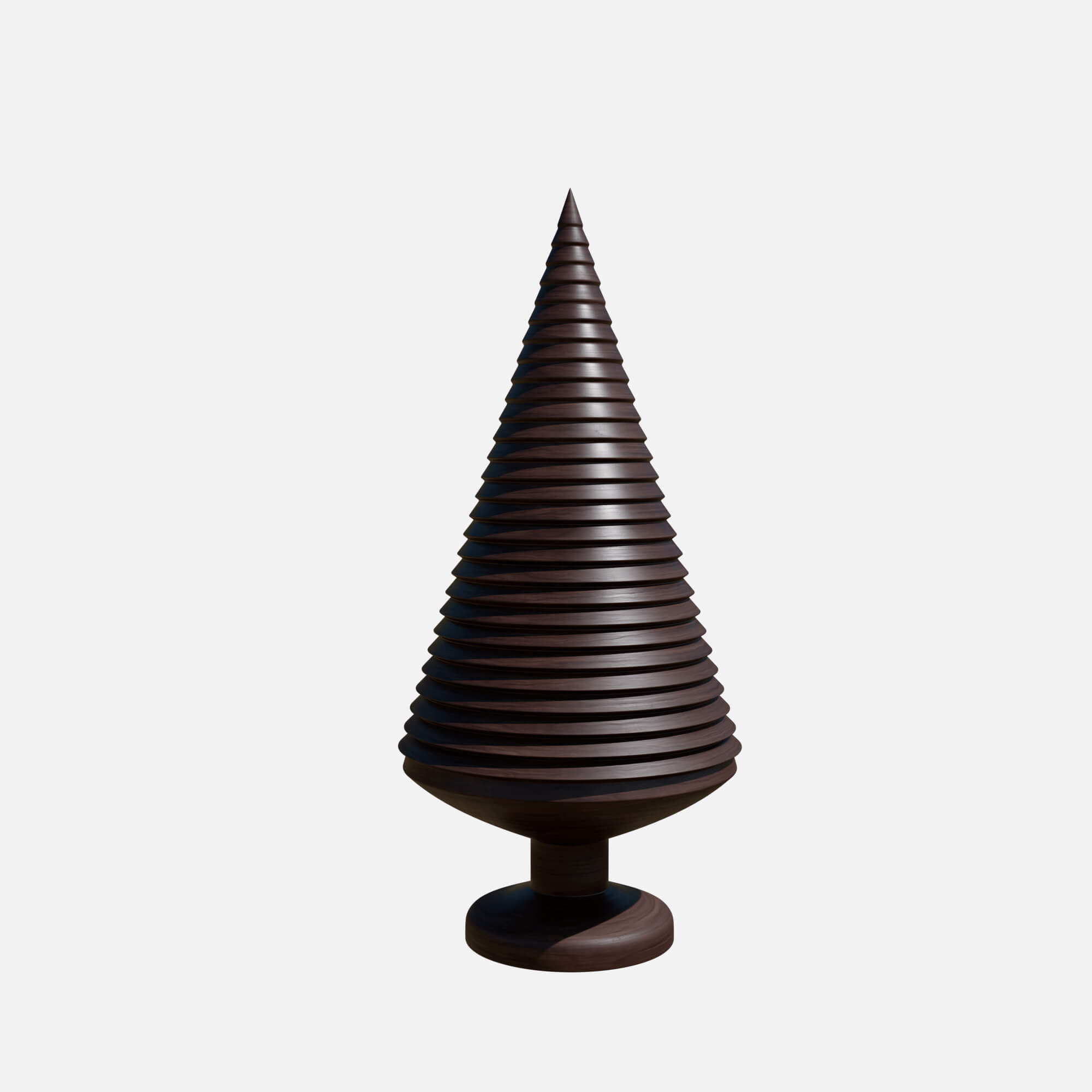 Wood Tree Decor 3 - 3D Model by Simple3D