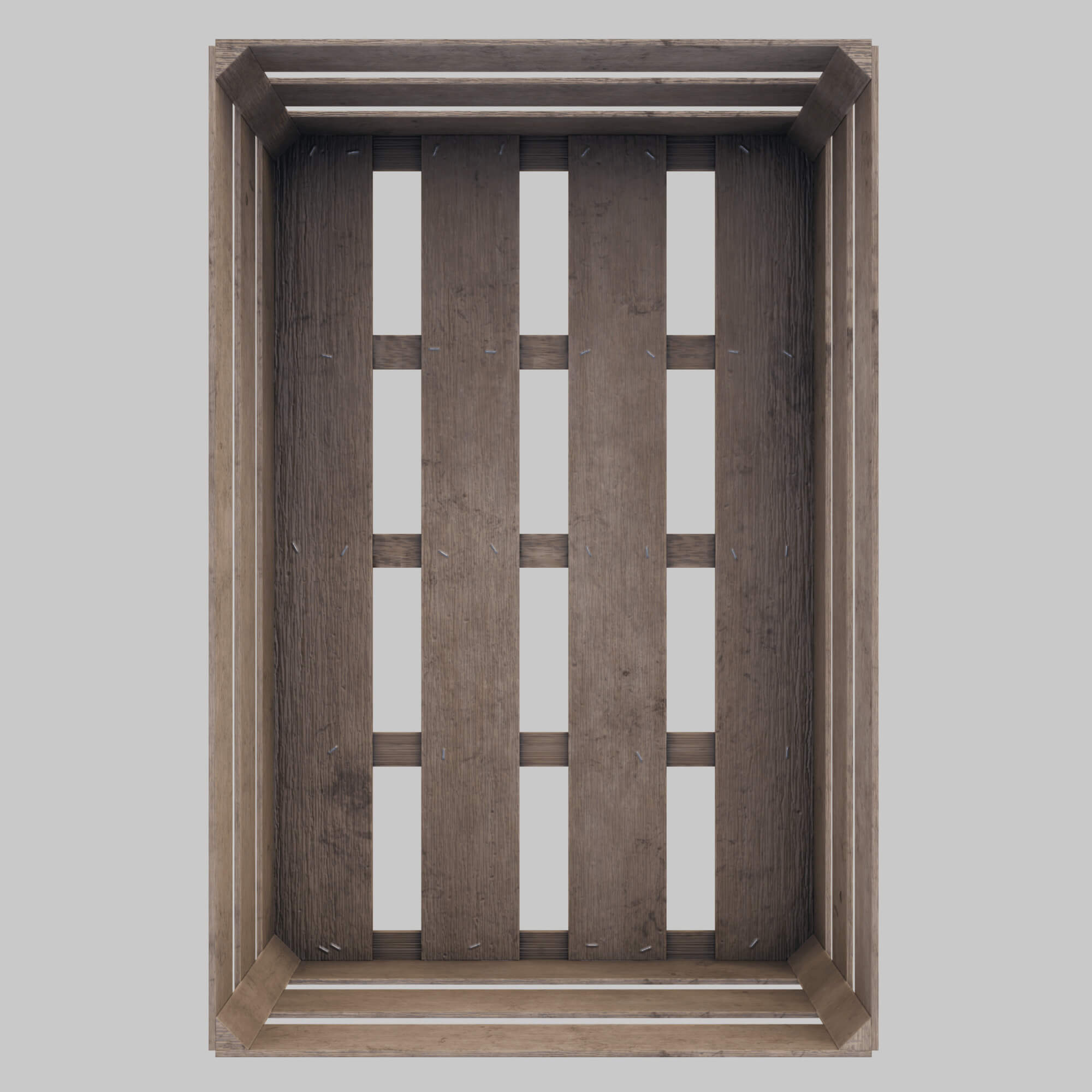 Wooden Box - 3D Model by Simple3D