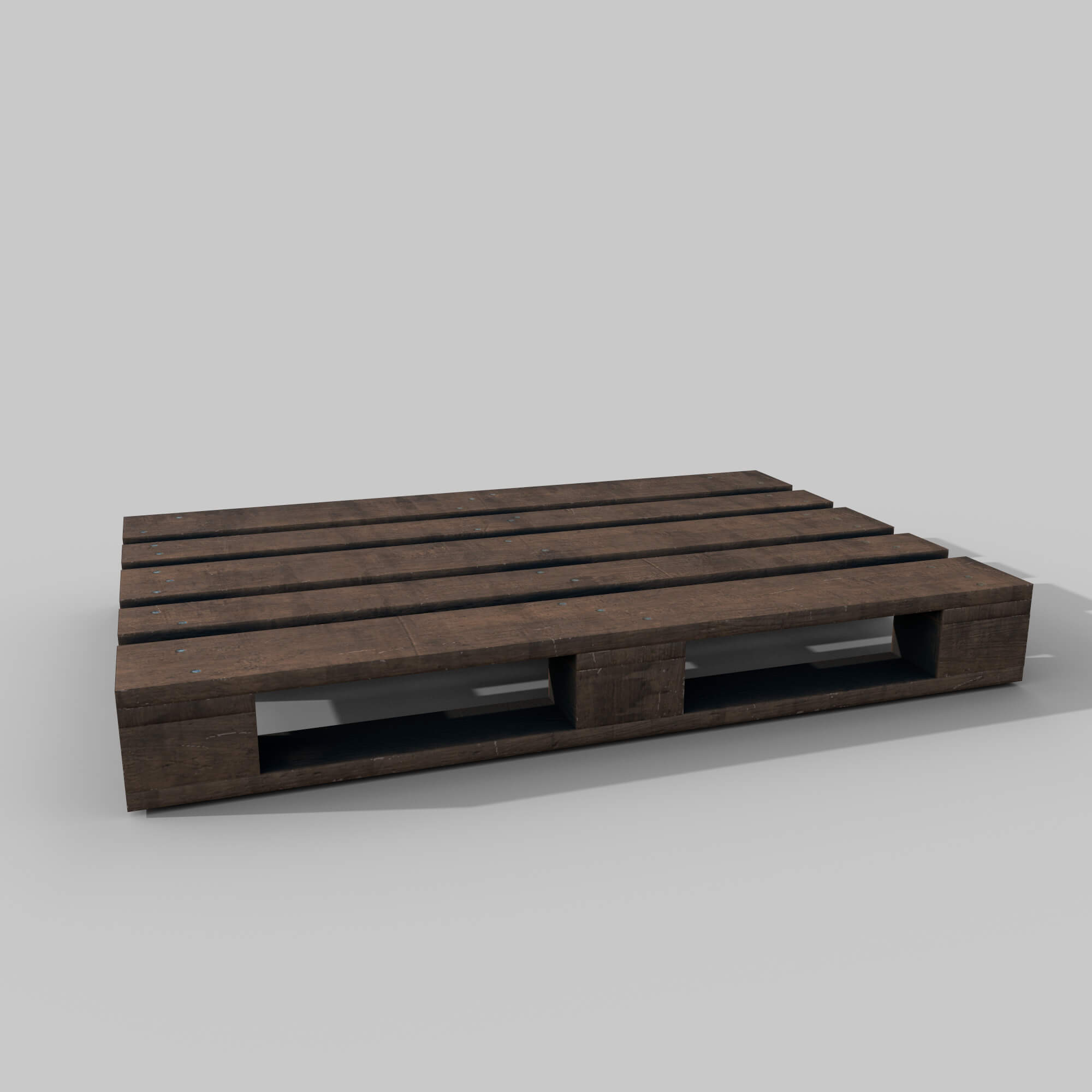 Wooden Pallet - 3D Model by Simple3D