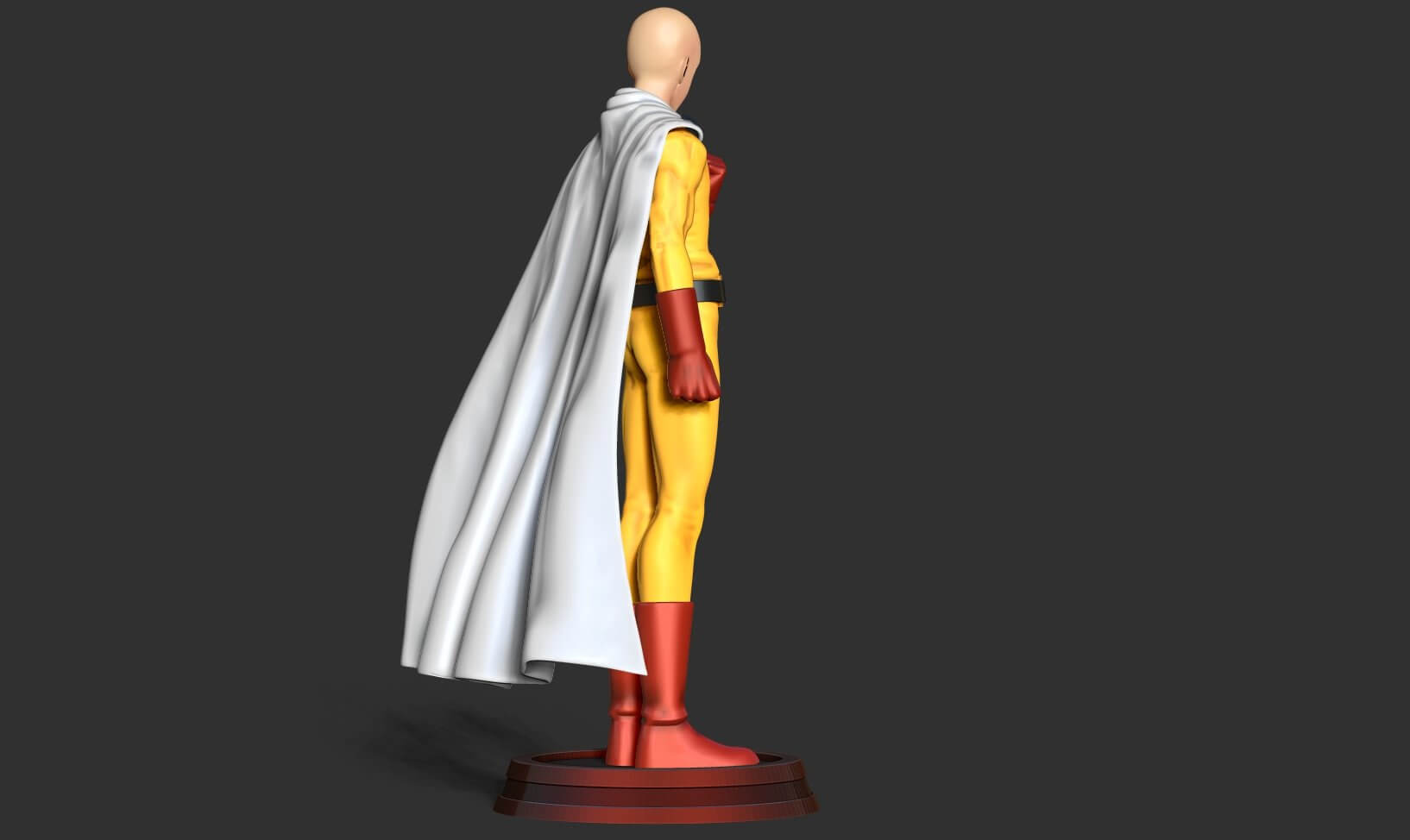 Angry Saitama - 3D Model by Sinh Nguyen