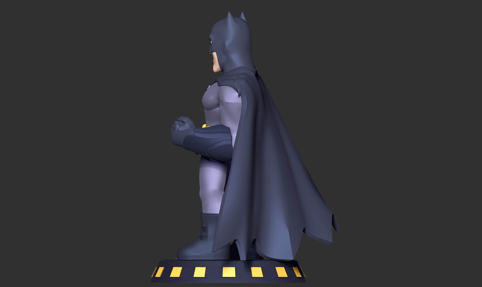 Batman Chibi - 3D Model by Sinh Nguyen