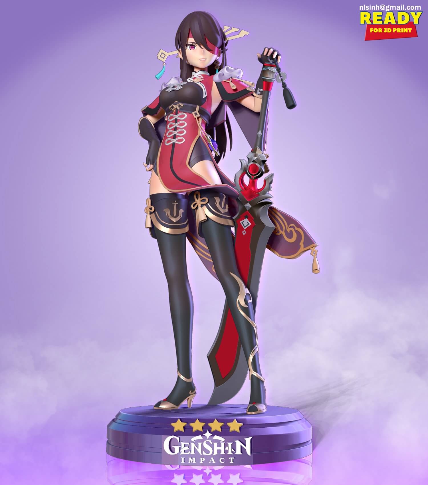 Beidou - Genshin Impact 3D Model by Sinh Nguyen