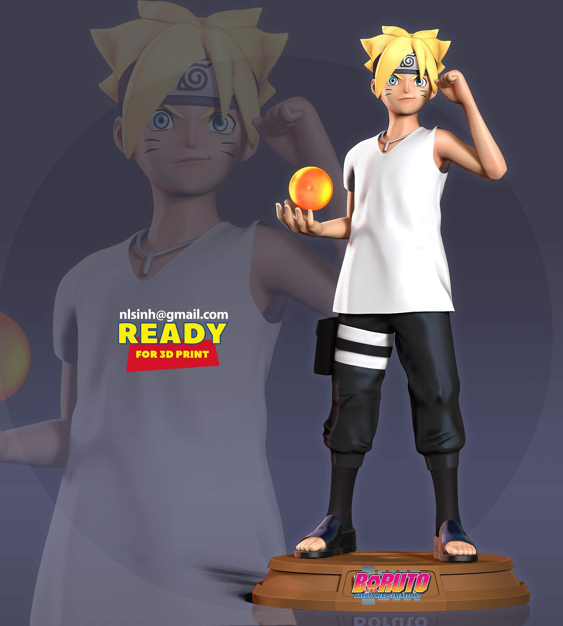 Boruto - 3D Model by Sinh Nguyen