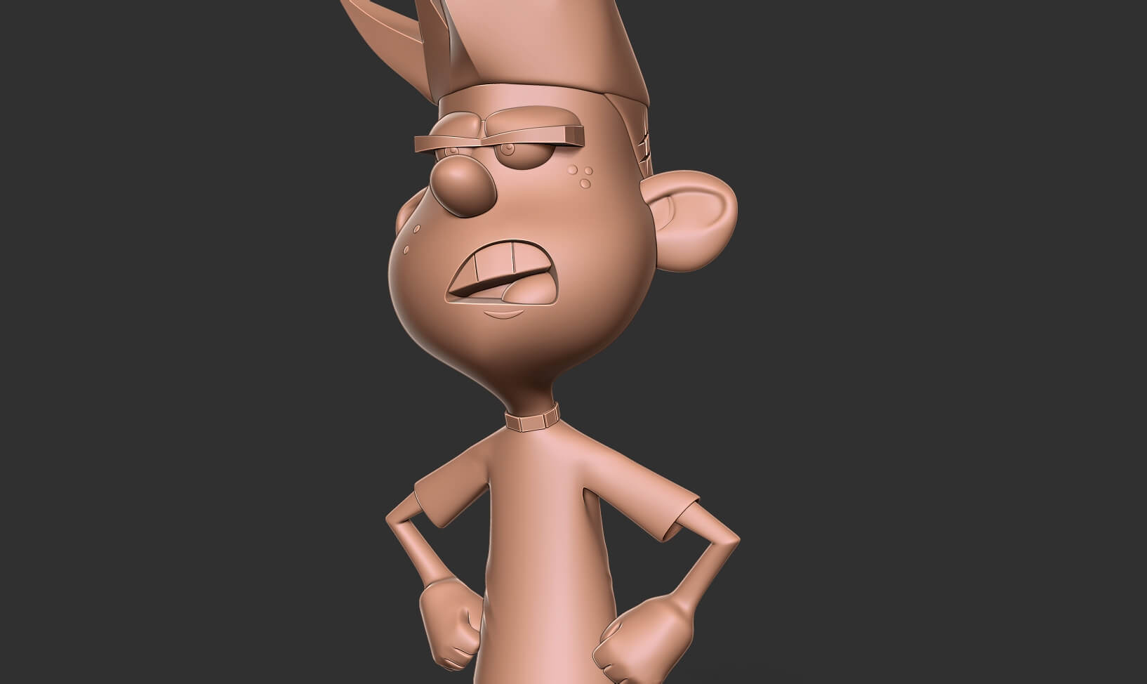 Brad Buttowski Fanart 3d Model By Sinh Nguyen