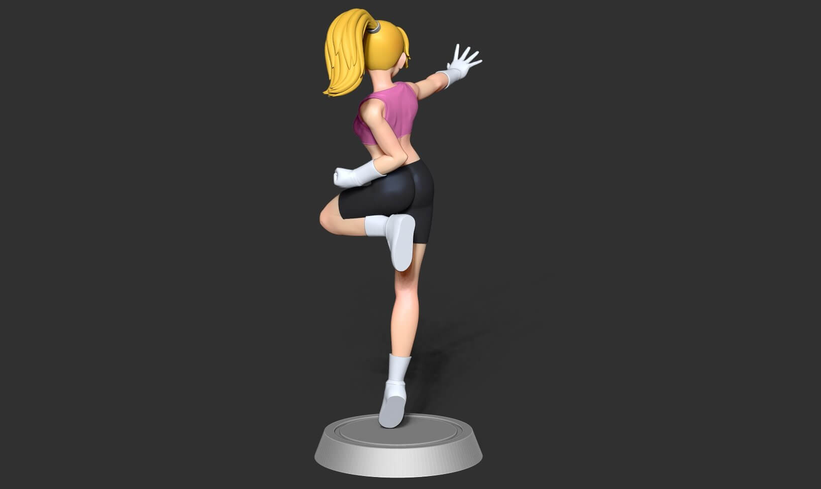 Bulla - Dragon Ball Super 3D Model by Sinh Nguyen