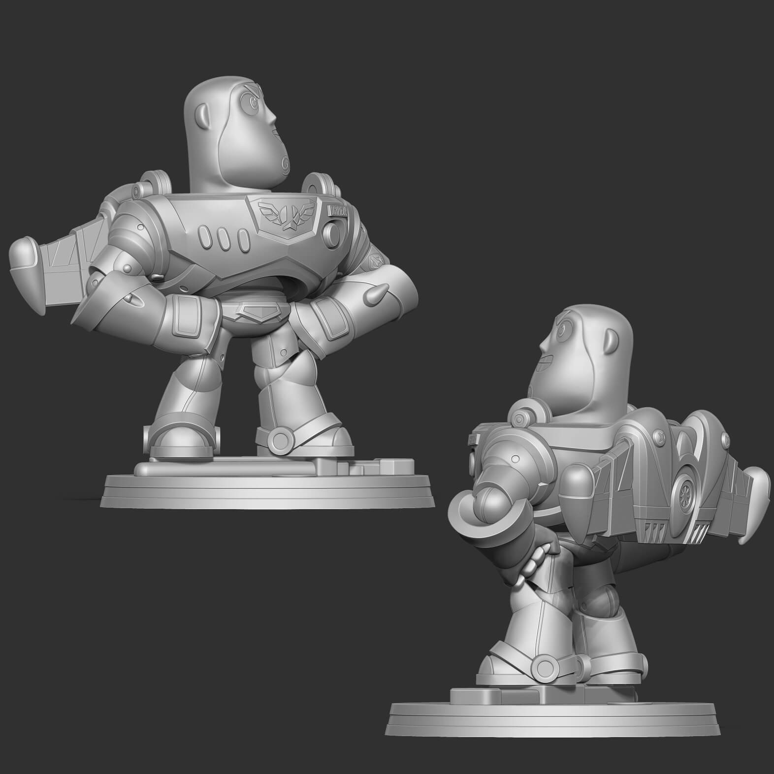 Buzz Lightyear Returns - 3D Model by Sinh Nguyen