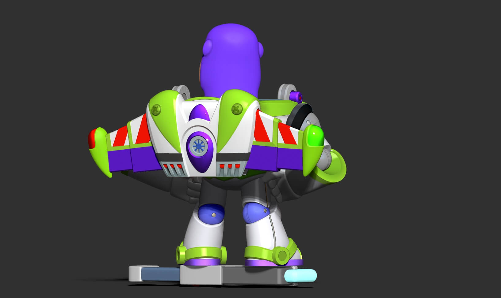Buzz Lightyear Returns - 3D Model by Sinh Nguyen