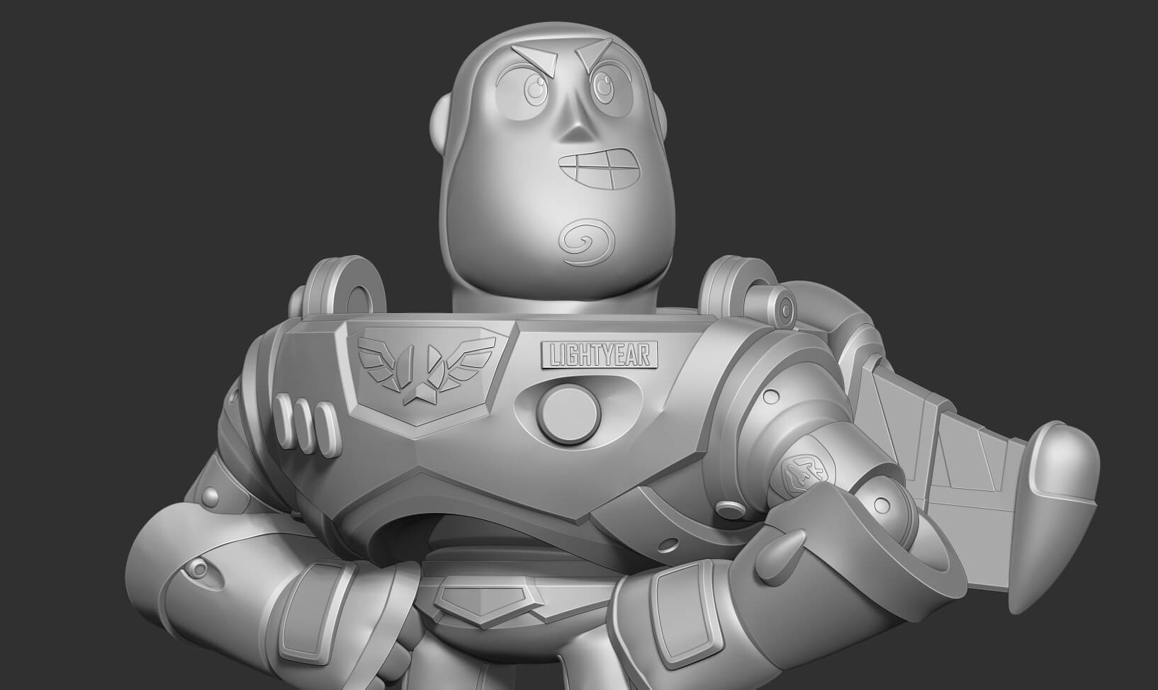 Buzz Lightyear Returns - 3D Model by Sinh Nguyen