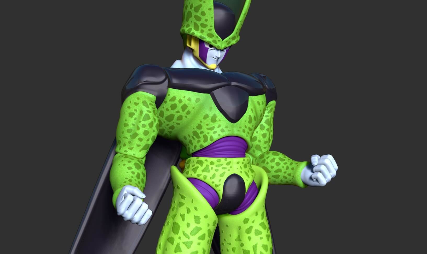 Cell - Dragon Ball 3D Model by Sinh Nguyen