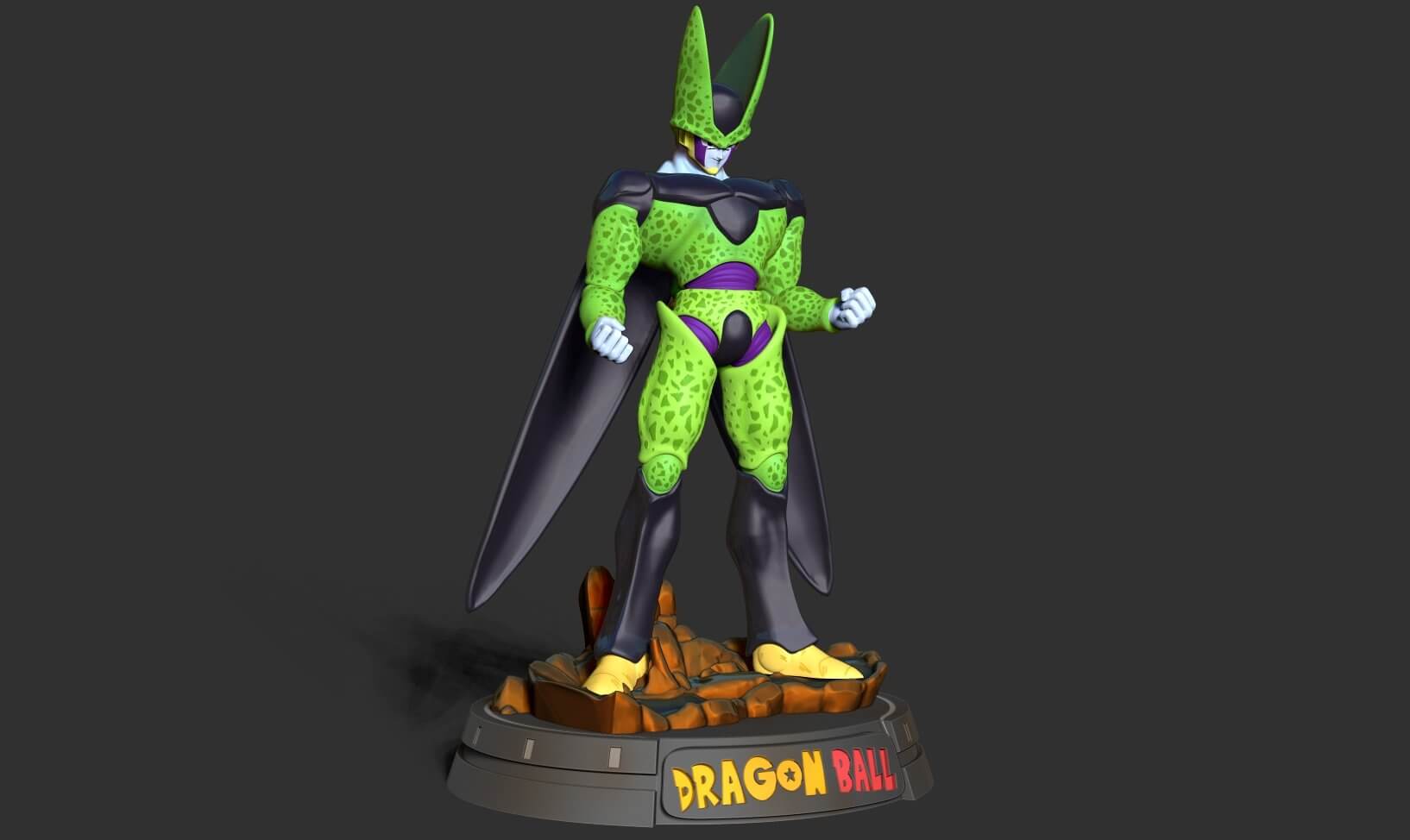 Cell - Dragon Ball 3D Model by Sinh Nguyen