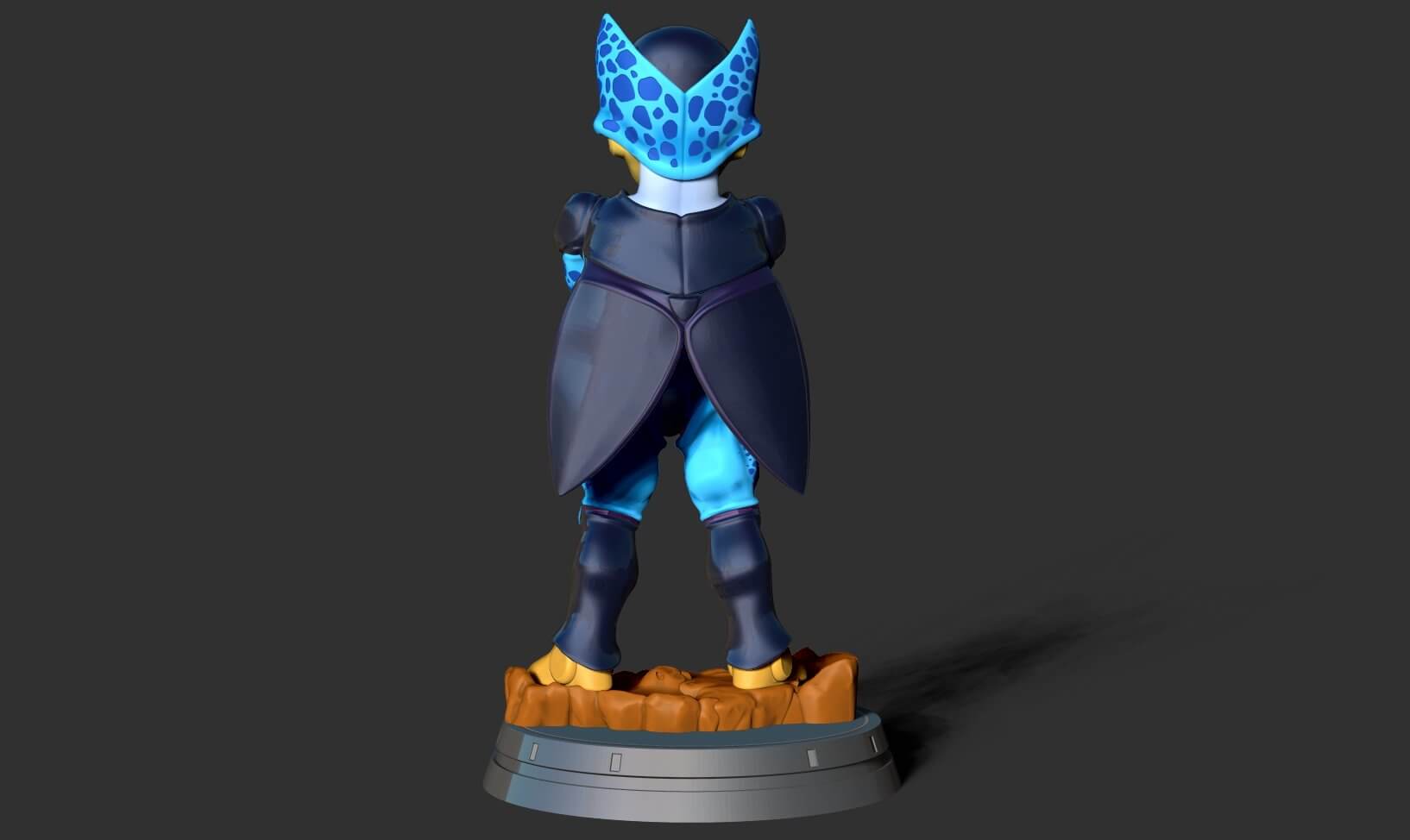 Cell JR - Dragon Ball Fanart 3D Model by Sinh Nguyen