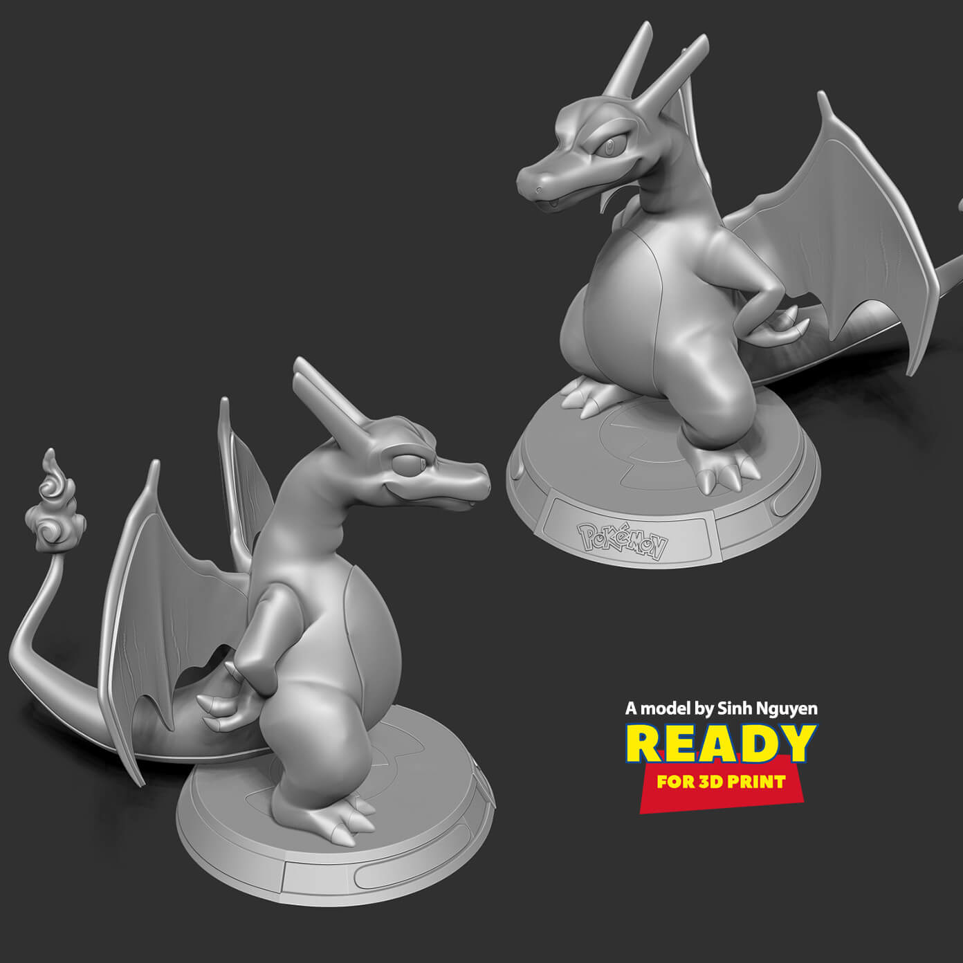 Charizard - Pokemon Unite 3D Model by Sinh Nguyen