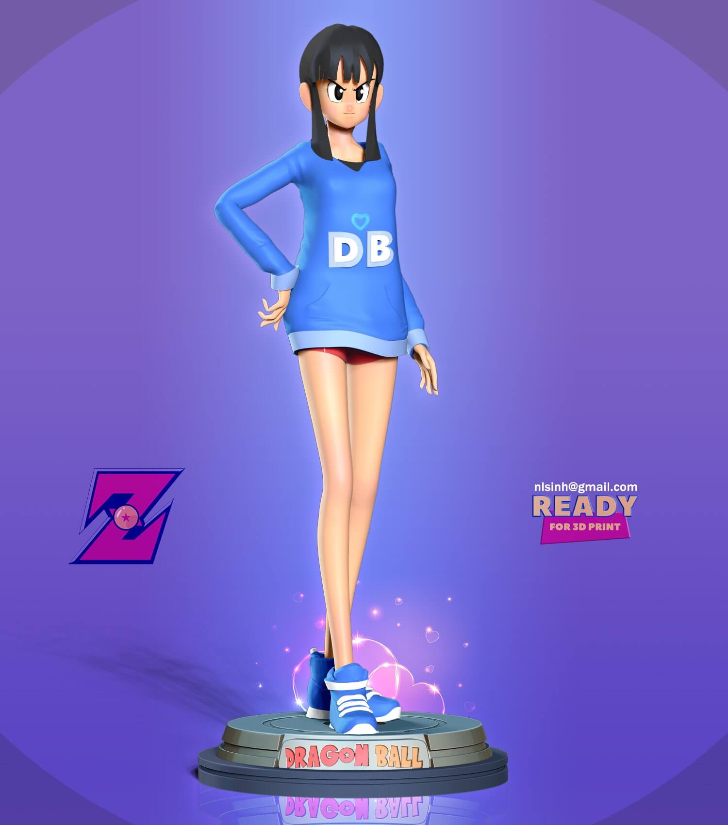 Chi-Chi 3D Model by Sinh Nguyen