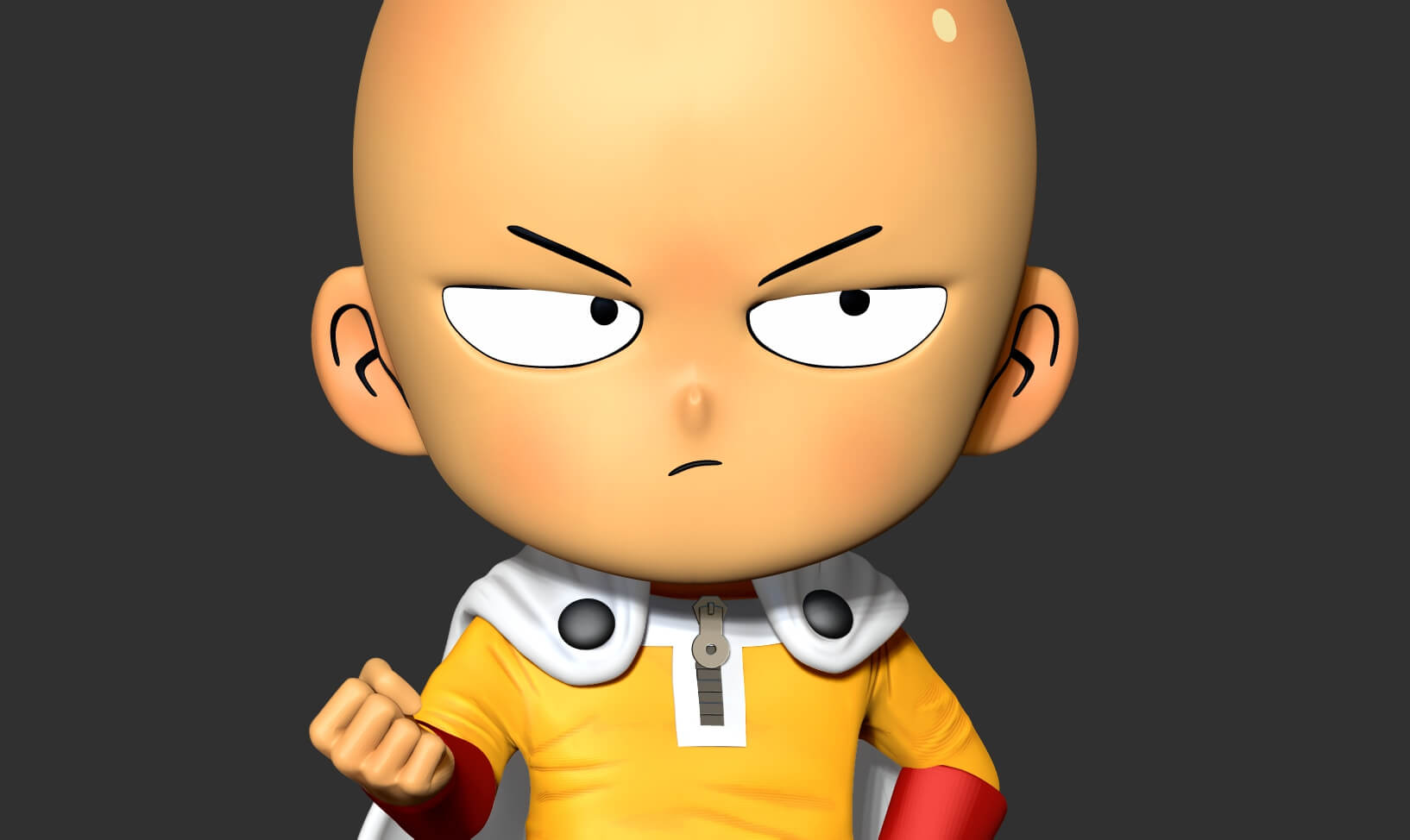 Chibi Saitama - 3D Model by Sinh Nguyen