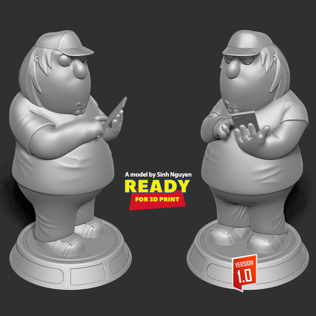 Chris Griffin - Family Guy Fanart 3D Model by Sinh Nguyen