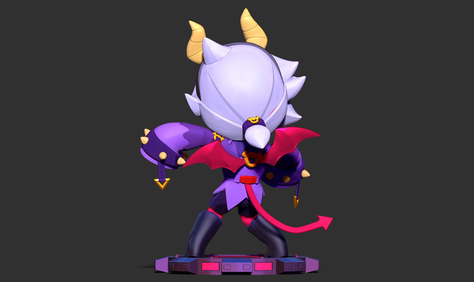 Colette - Brawl Stars 3D Model by Sinh Nguyen