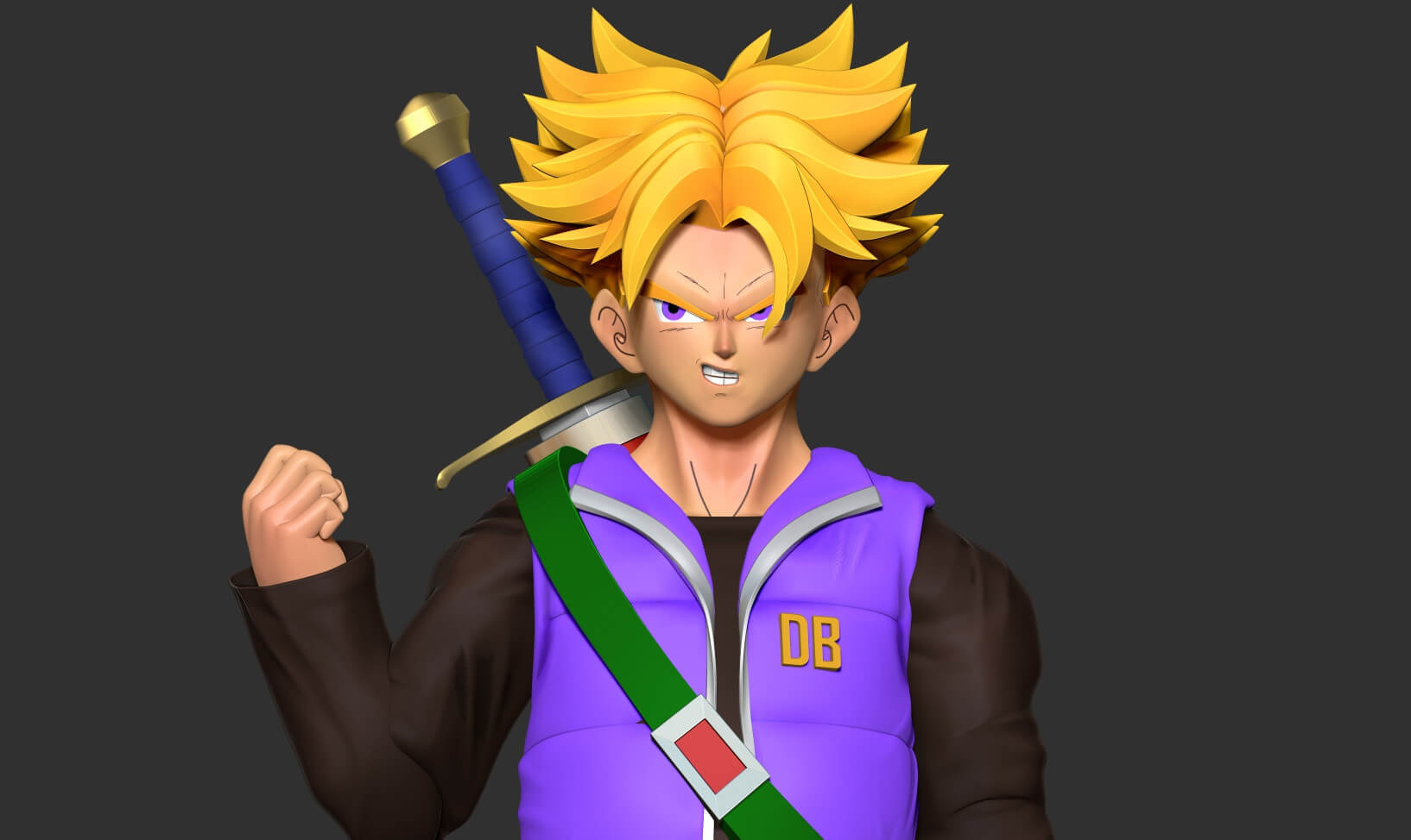 Come on Baby - Trunks 3D Print Model by Sinh Nguyen