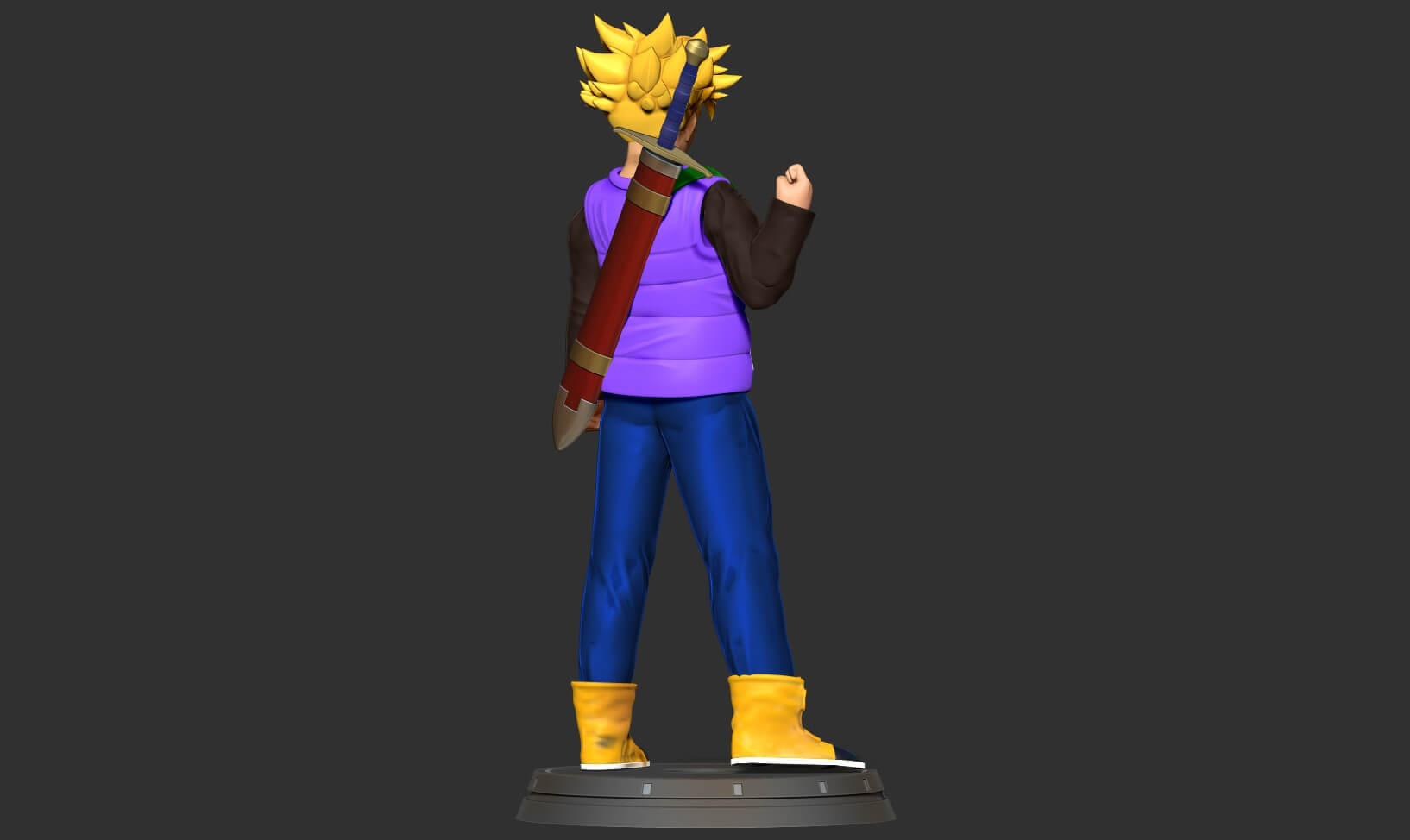 Come on Baby - Trunks 3D Print Model by Sinh Nguyen