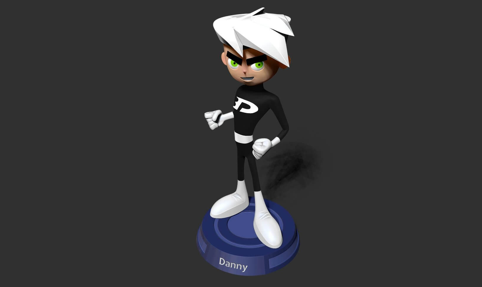 Danny Phantom Fanart - 3D Model by Sinh Nguyen