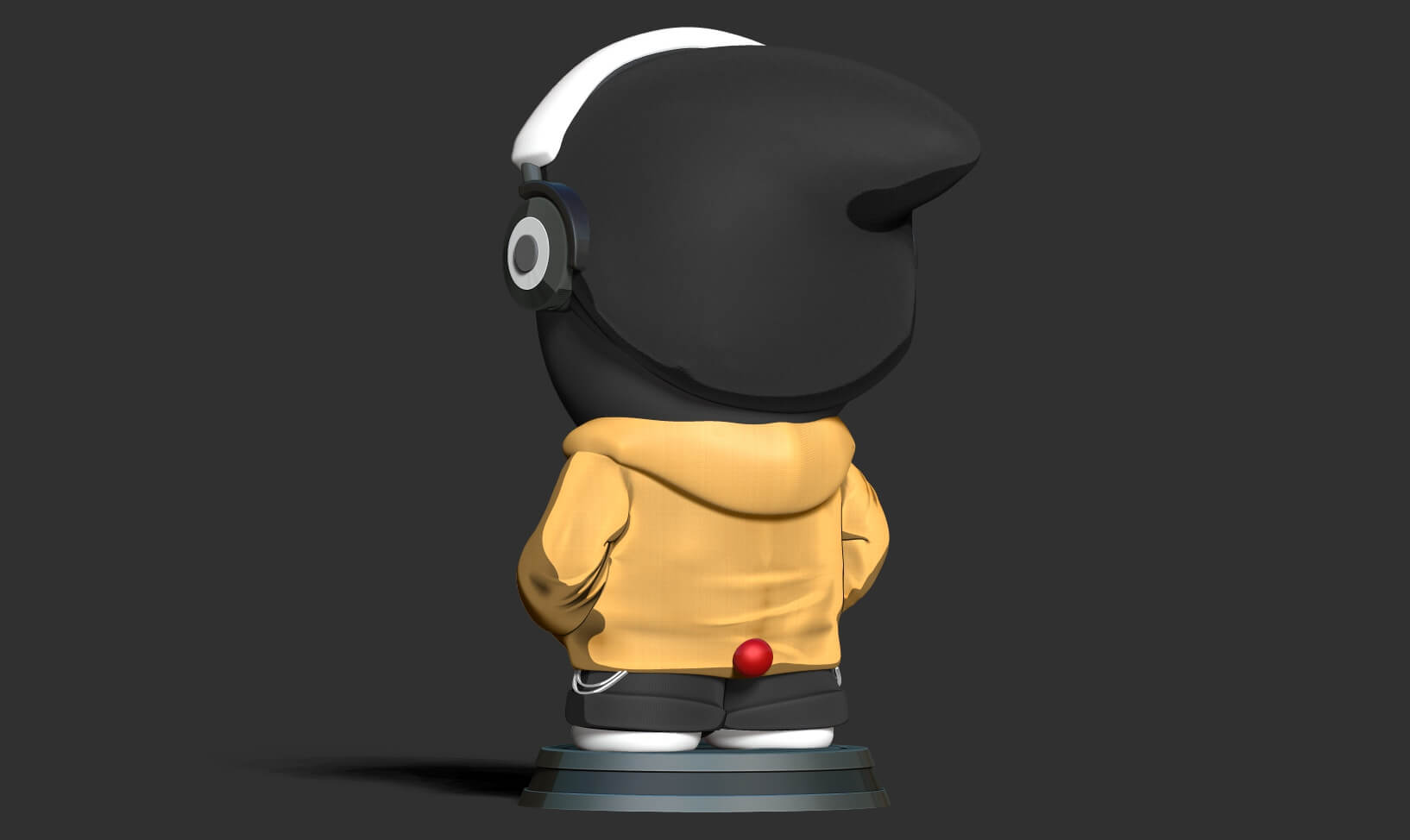 Doraemon Hip Hop - 3D Model by Sinh Nguyen