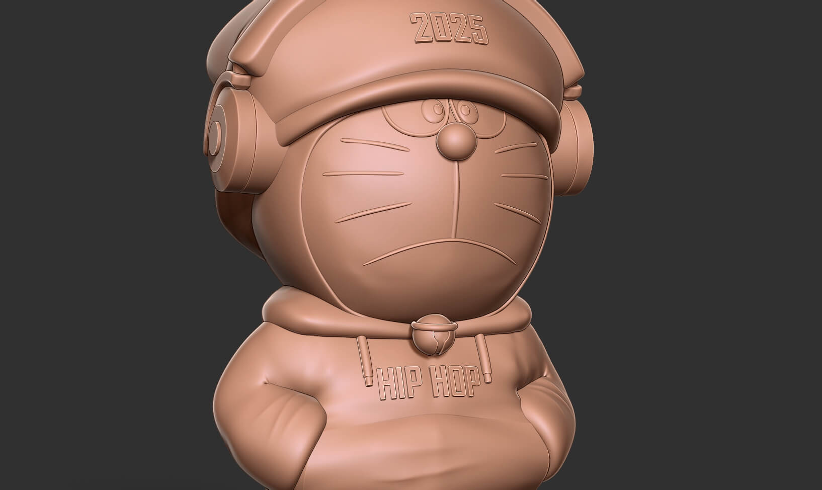 Doraemon Hip Hop - 3D Model by Sinh Nguyen
