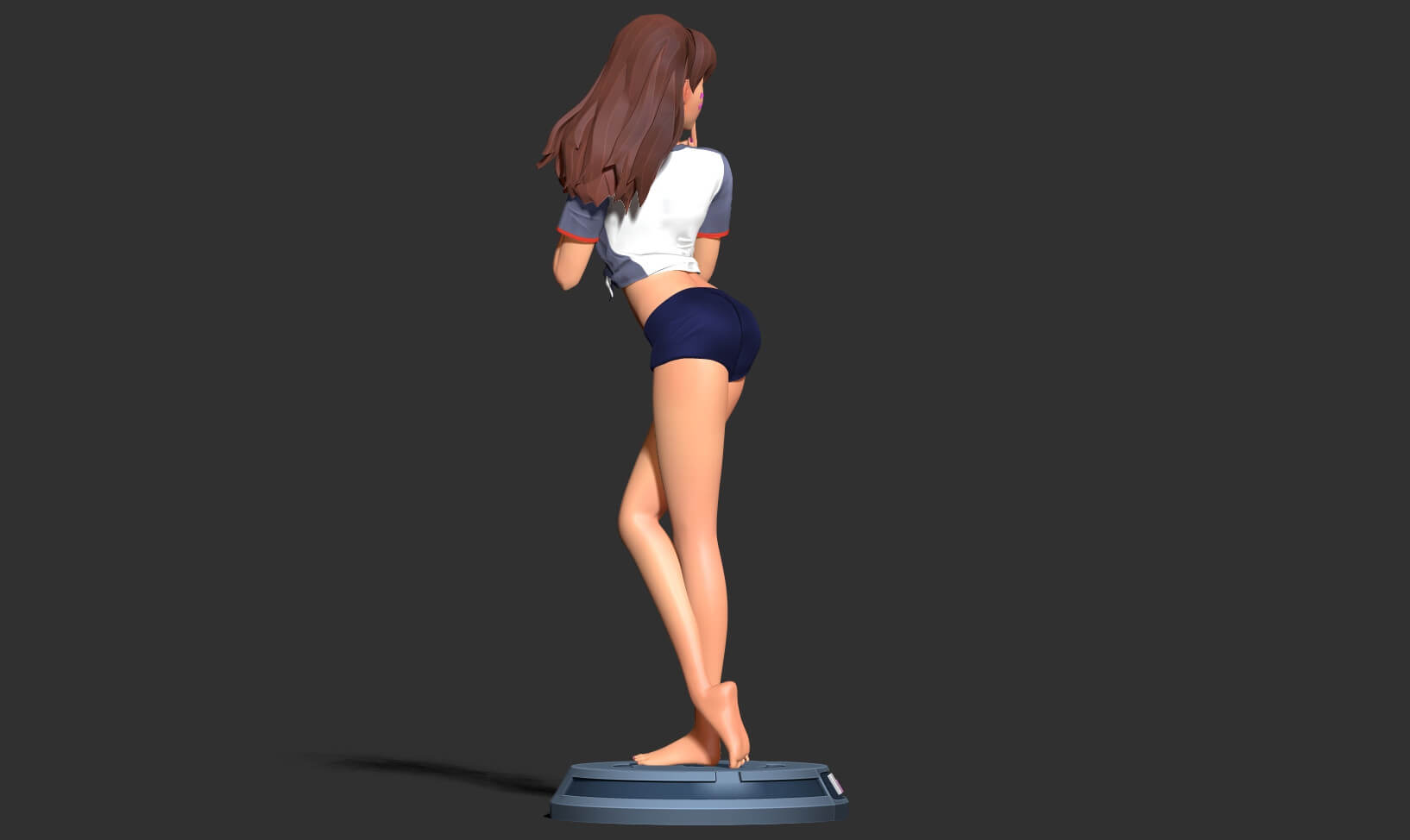 D Va Fanart 3d Model By Sinh Nguyen