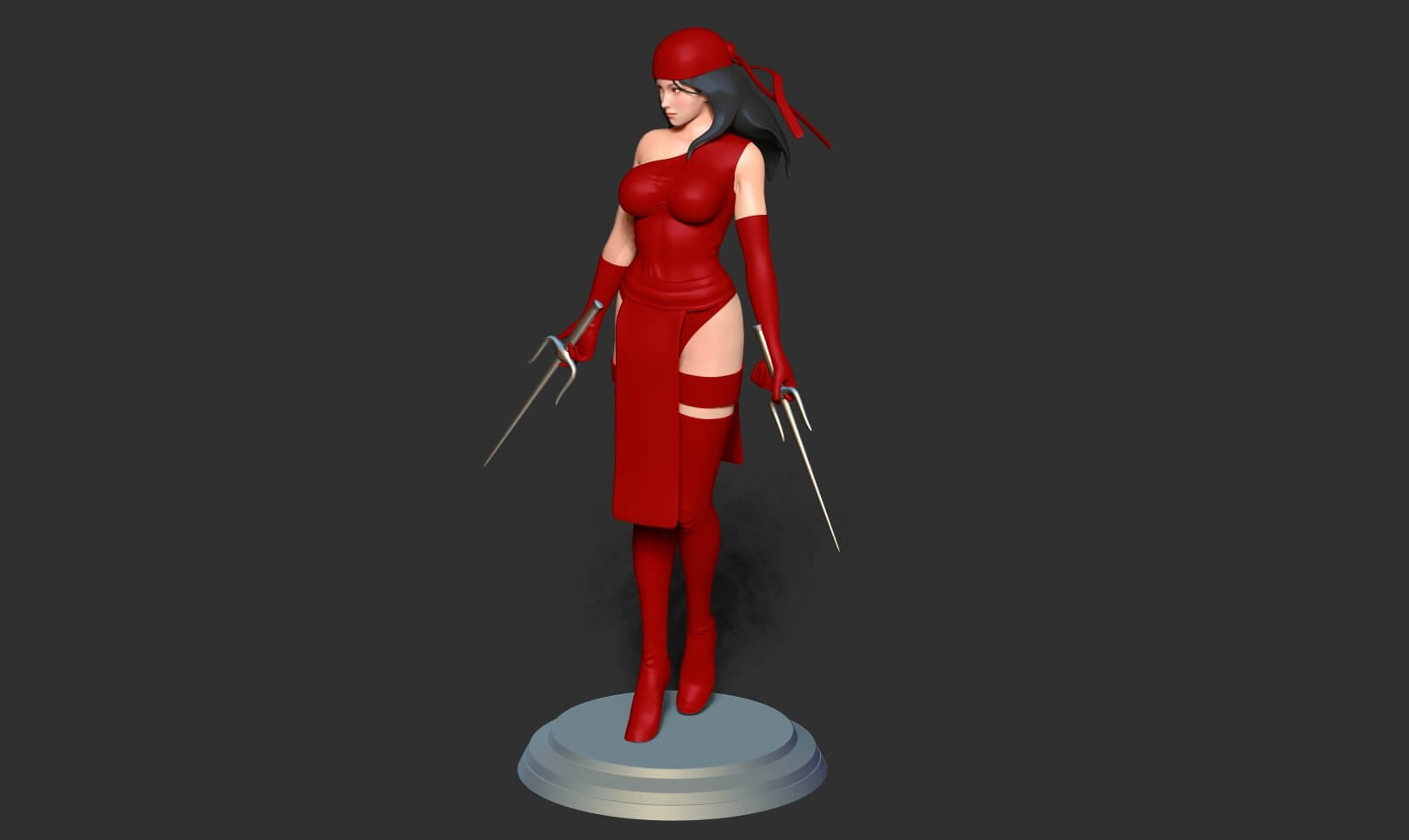 Elektra - 3D Model by Sinh Nguyen
