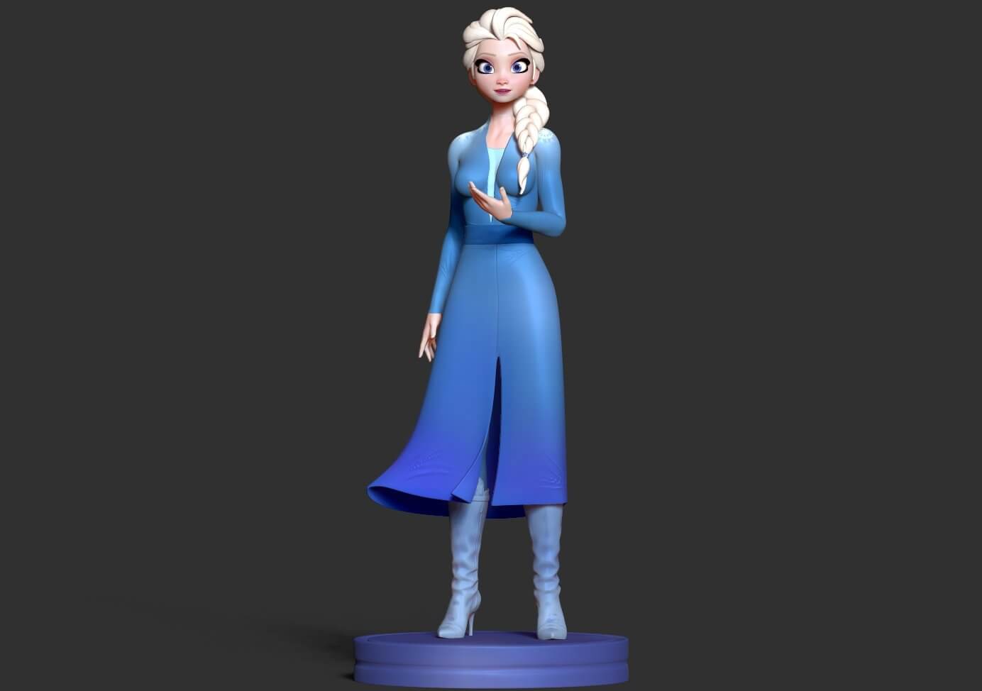 Elsa From Frozen 2 - 3D Model by Sinh Nguyen