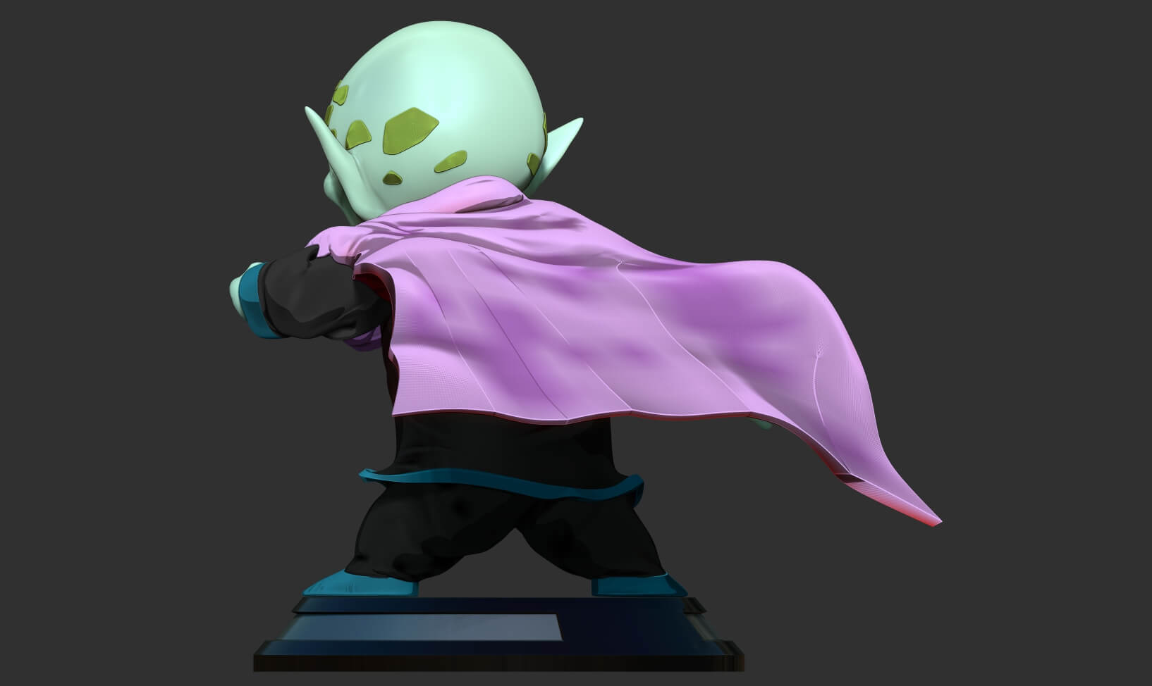 Garlic Junior - Dragon Ball Z 3D Model by Sinh Nguyen