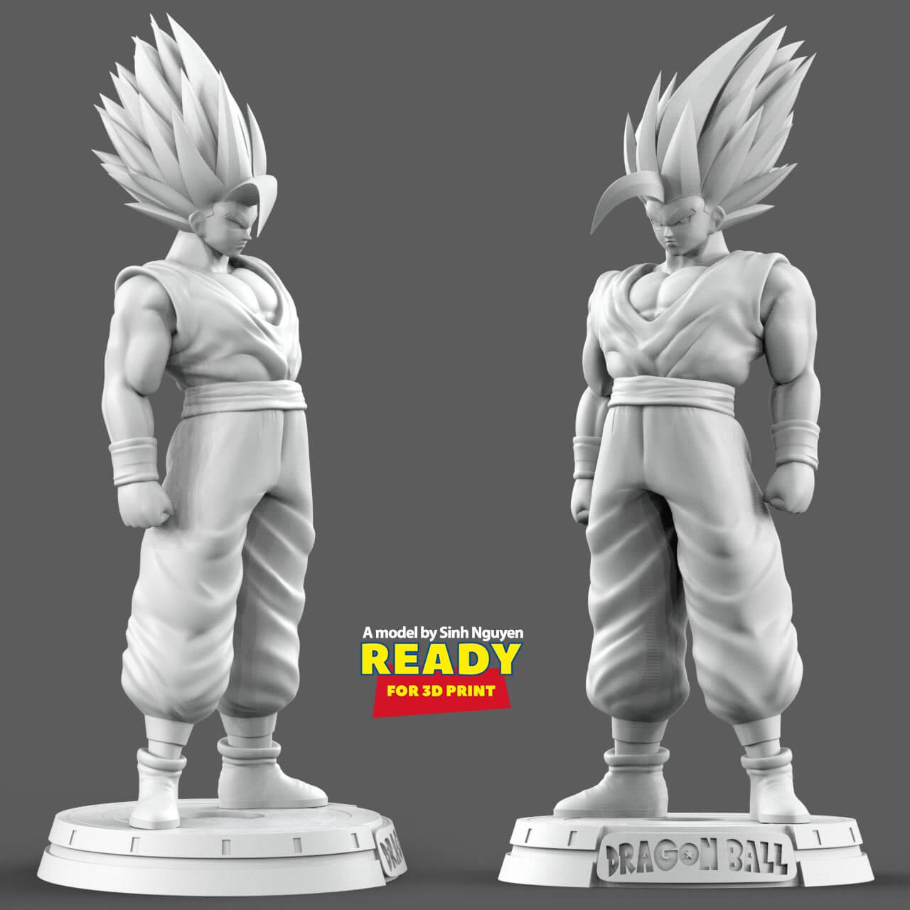 Gohan Beast - 3D Model by Sinh Nguyen