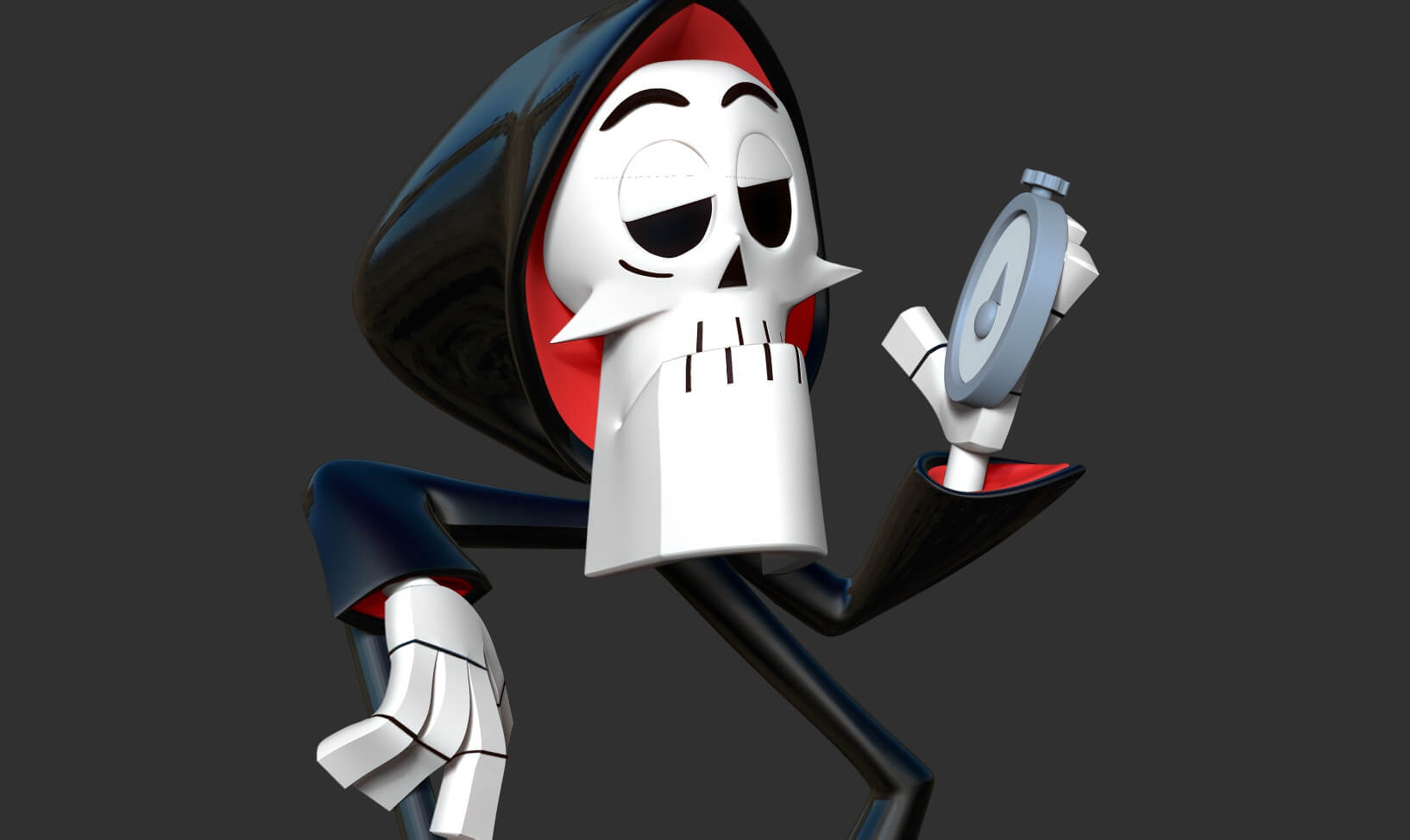 Grim Reaper - Cartoon Network 3D Model by Sinh Nguyen