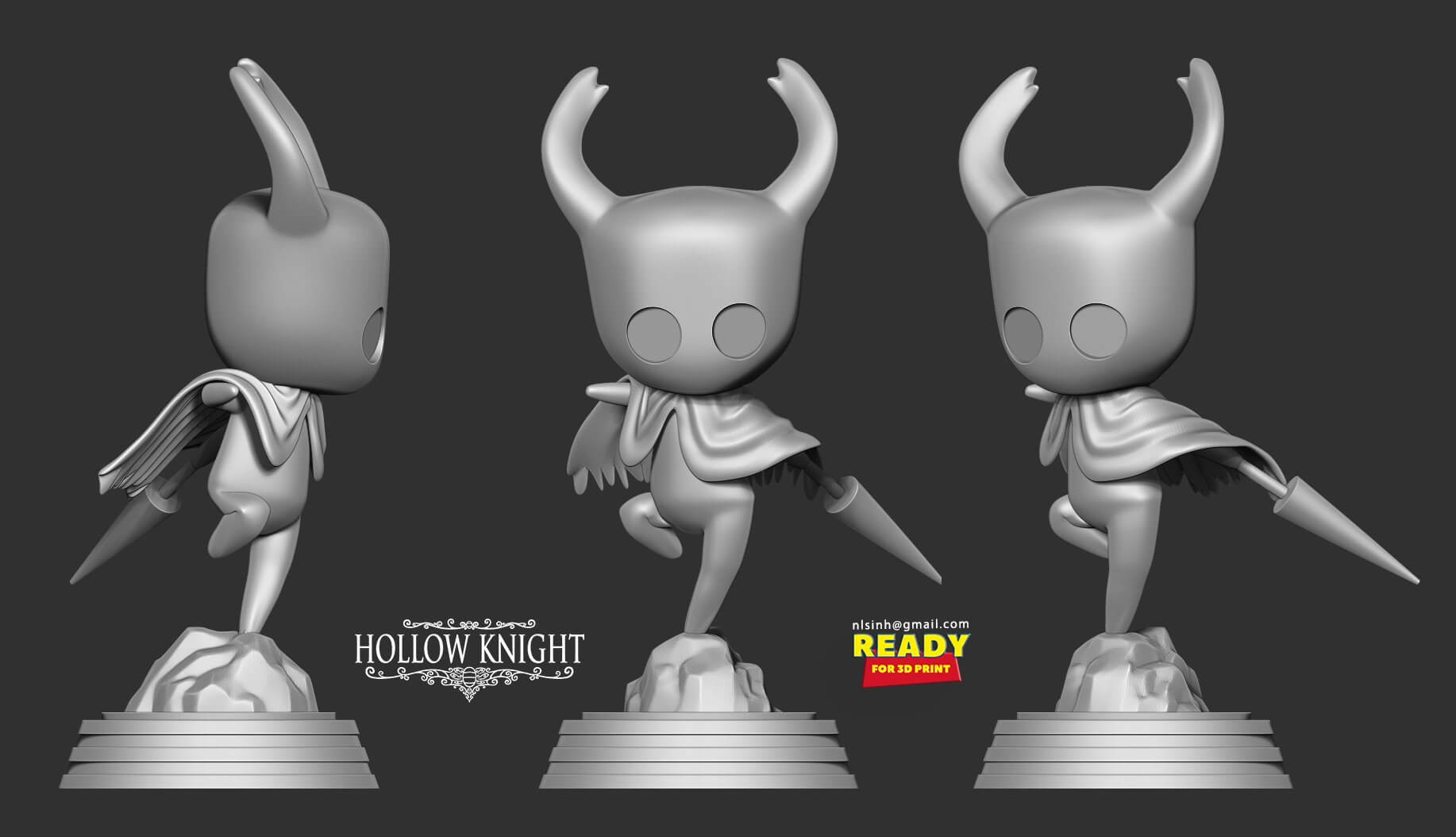 Hollow Knight - 3D Model by Sinh Nguyen