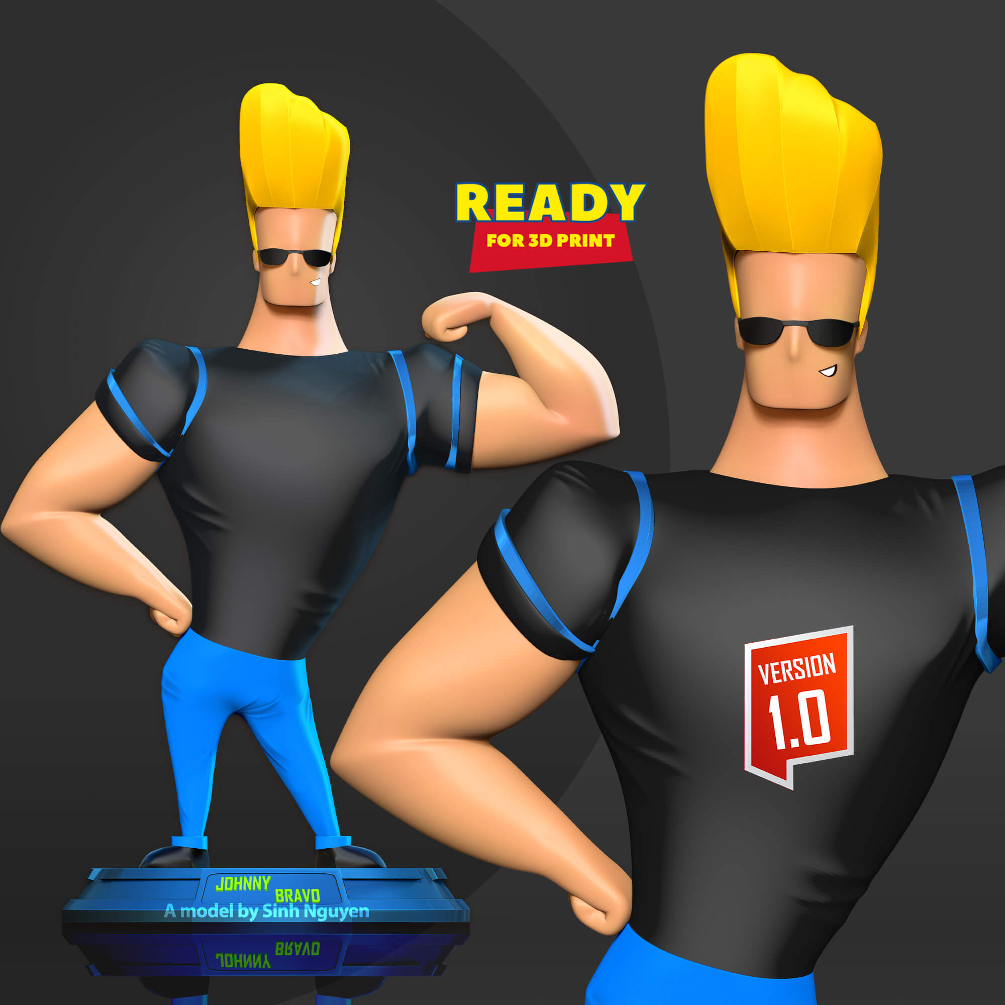 Johnny Bravo Costume