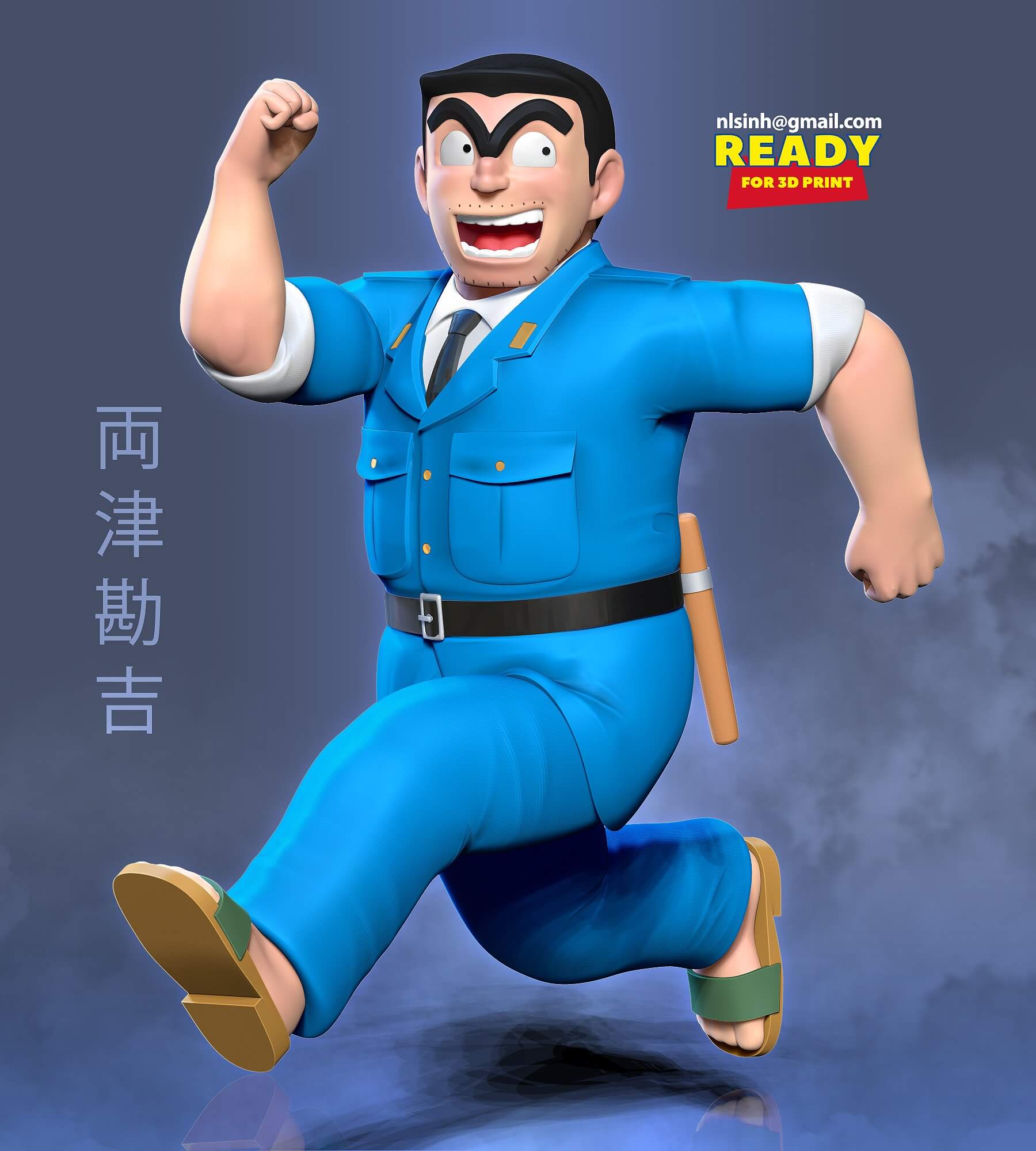 Kankichi Ryotsu - 3D Model by Sinh Nguyen