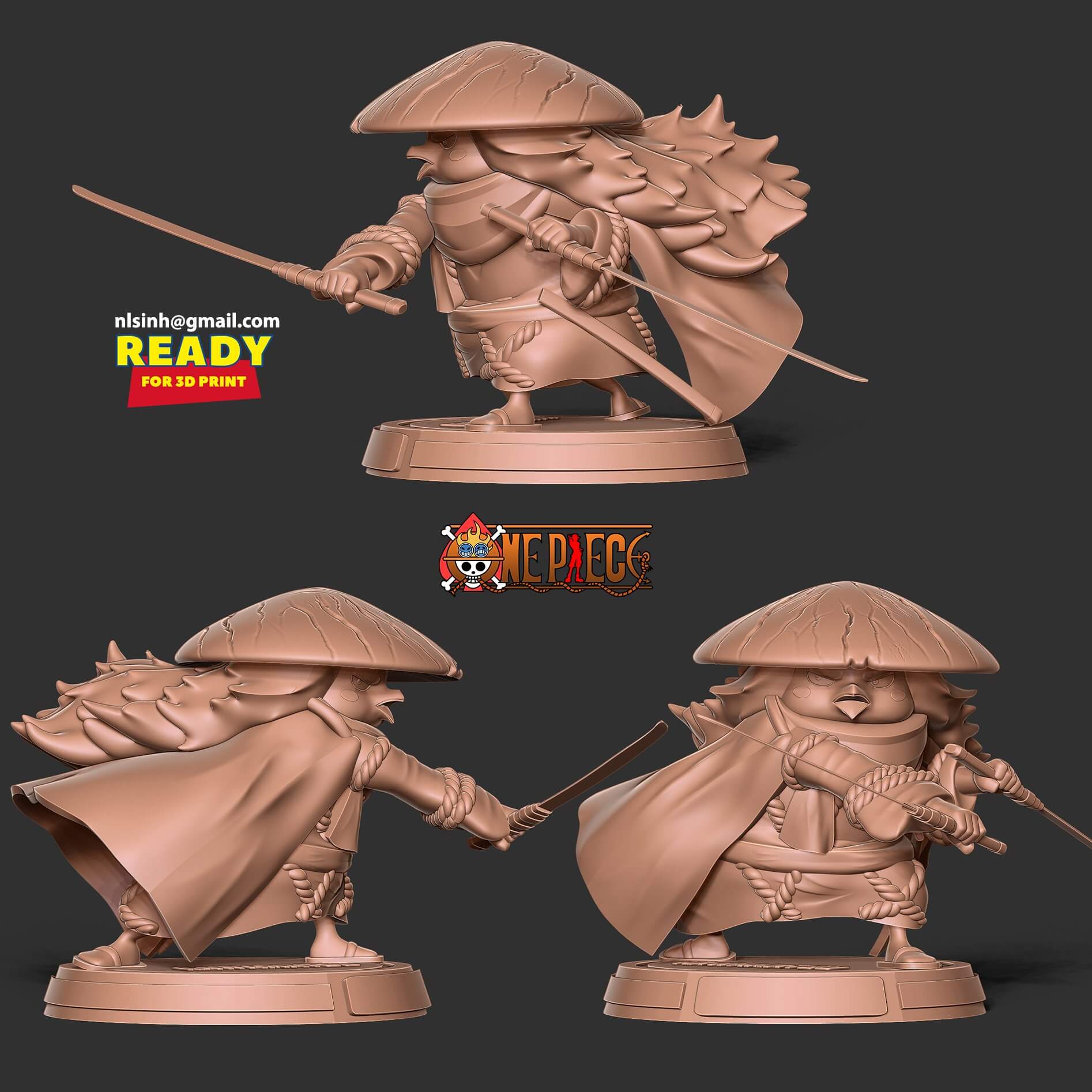 Kawamatsu The Kappa - 3D Model by Sinh Nguyen