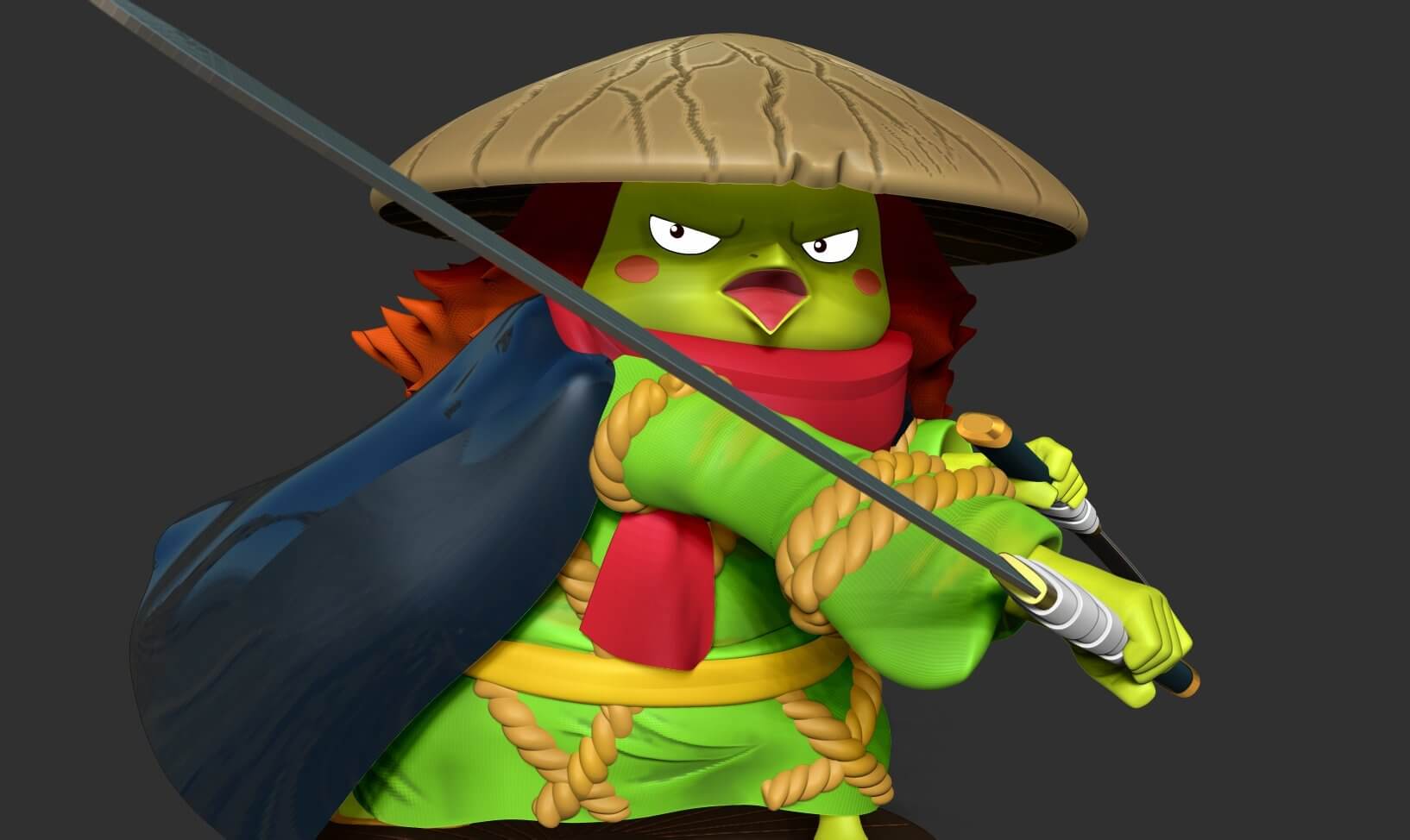Kawamatsu The Kappa - 3D Model by Sinh Nguyen