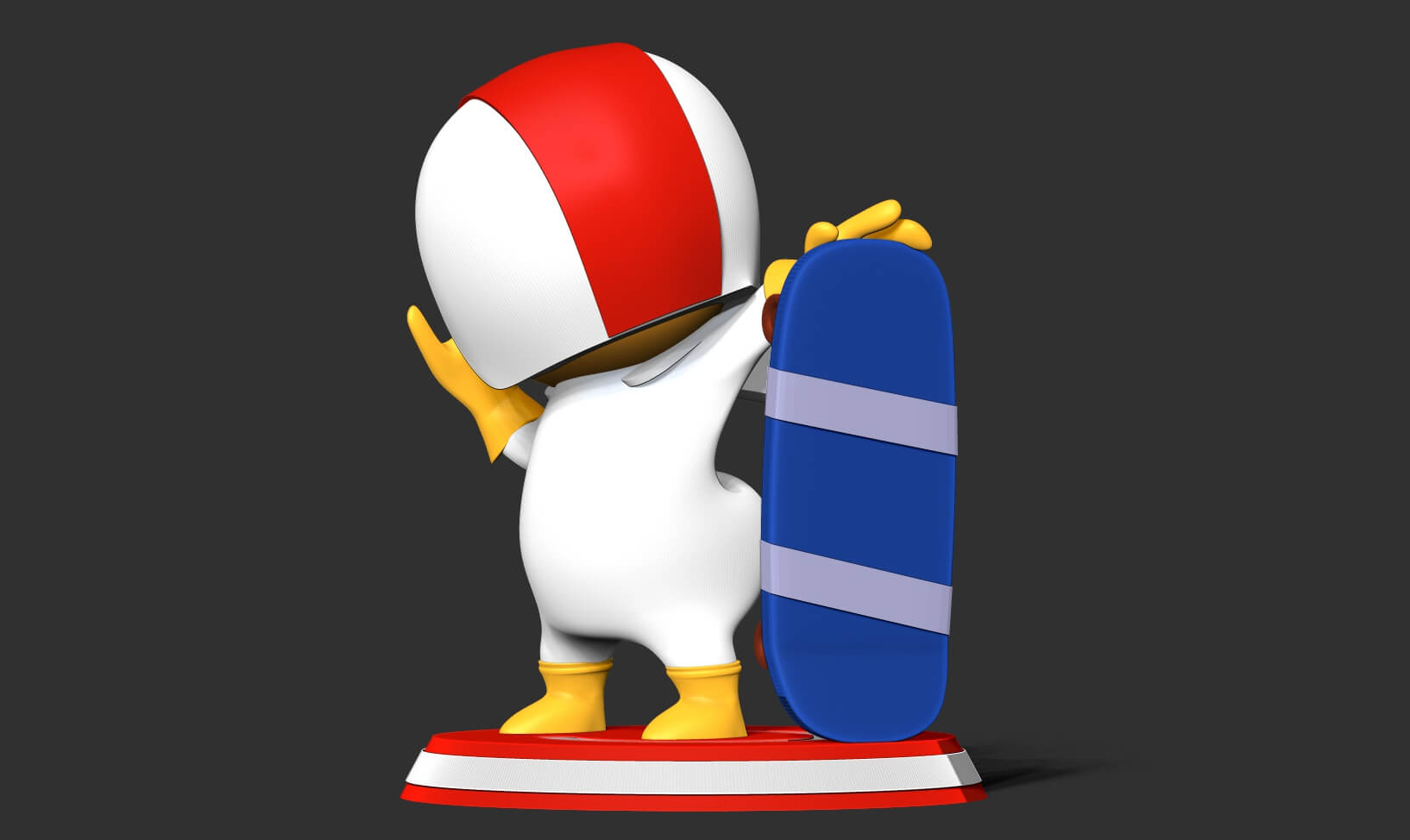 Kick Buttowski Fanart - 3D Model by Sinh Nguyen