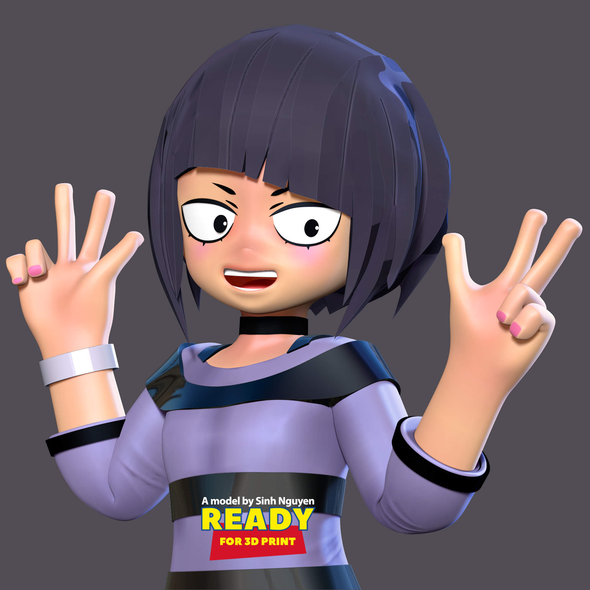 Kid Kyoka Jiro - 3D Model by Sinh Nguyen