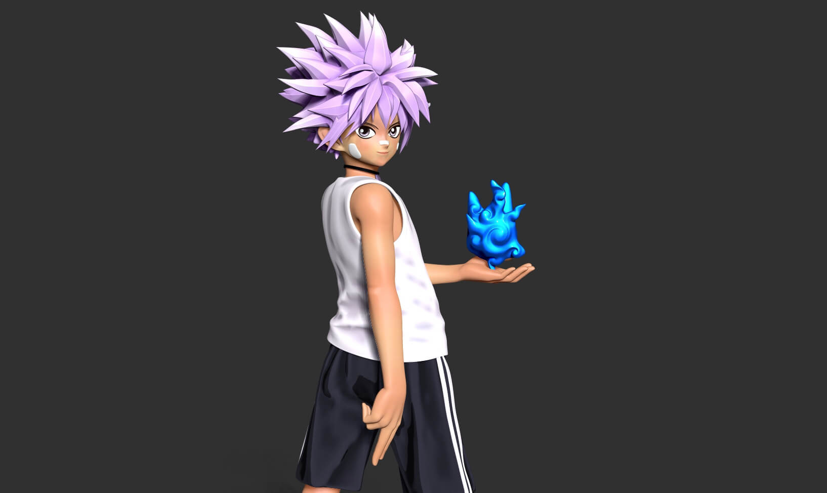 Killua Zoldyck - 3D Model by Sinh Nguyen