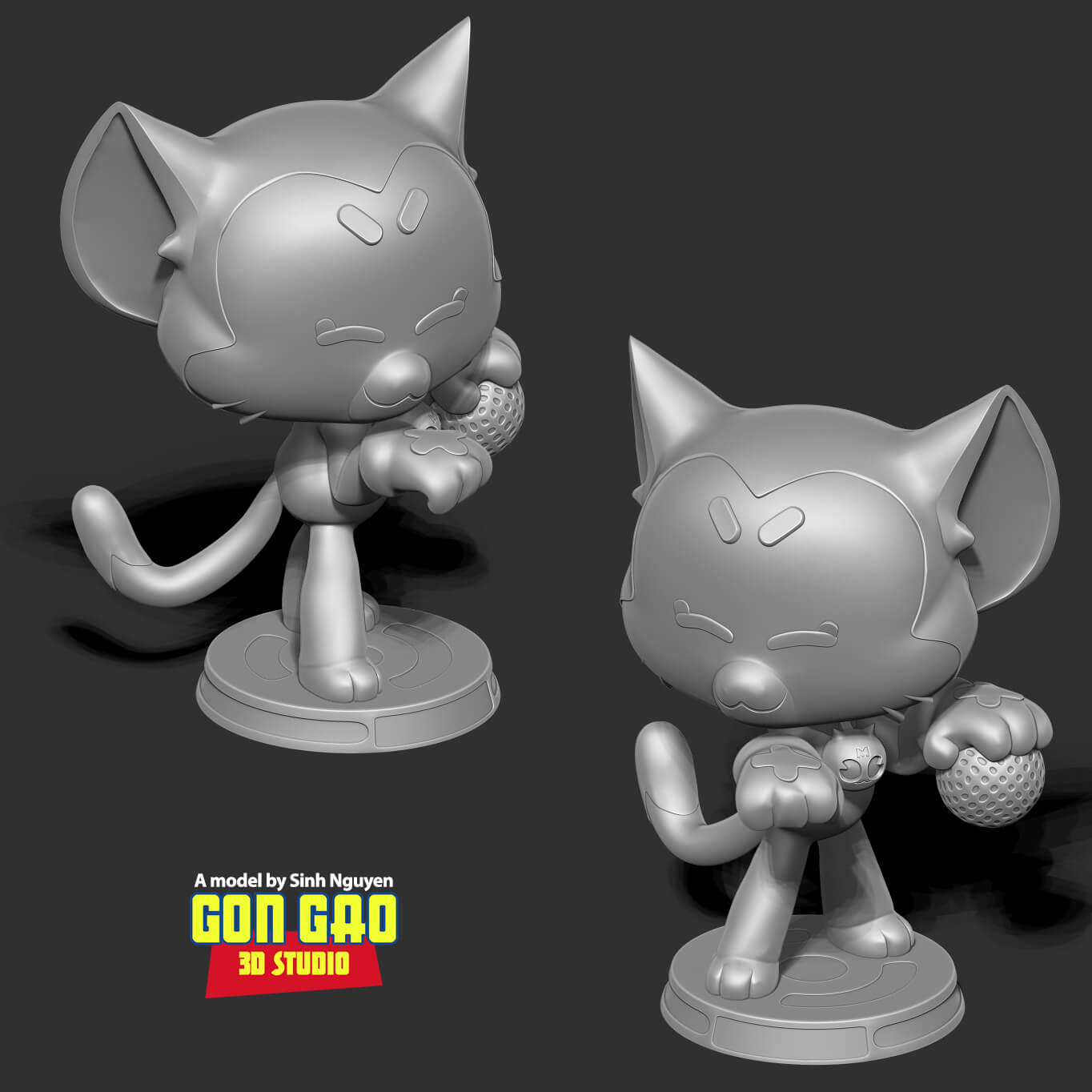 Kit - Brawl Stars 3D Model by Sinh Nguyen